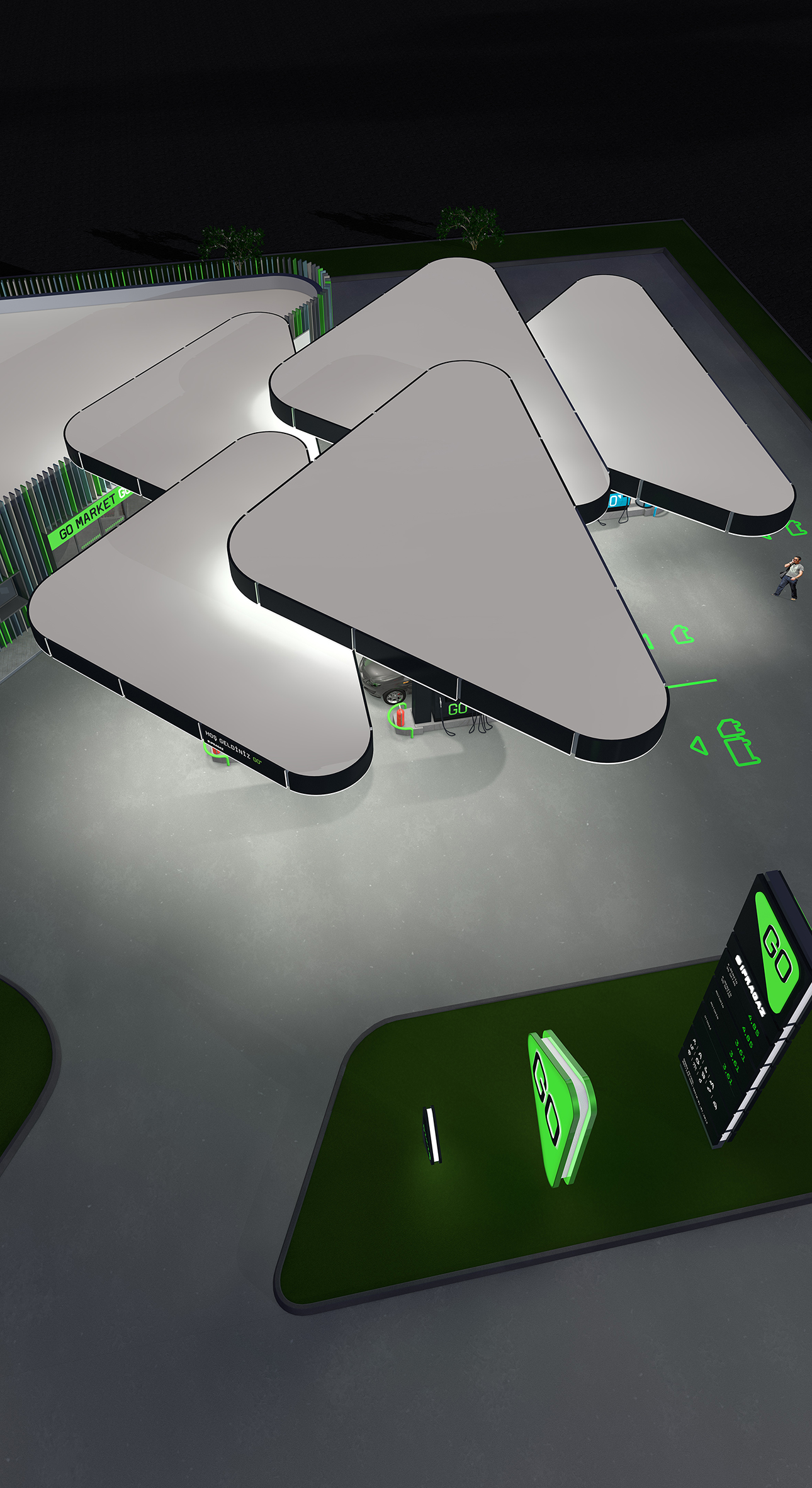 Go service station by Malka+Portús arquitectos - Architizer