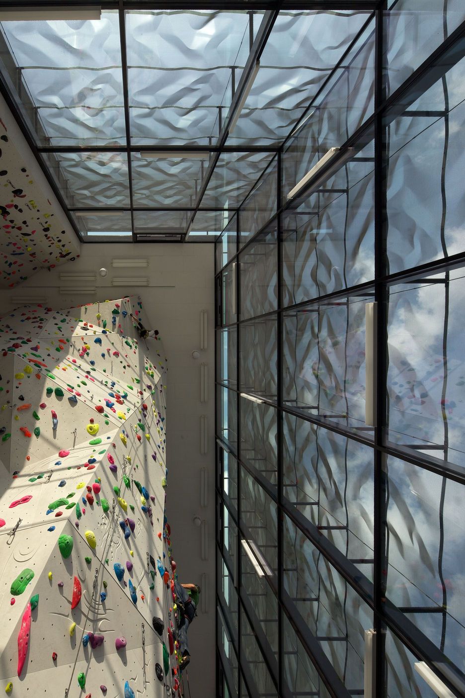 Verticale Indoor Rock Climbing Hall by Lanz + Mutschlechner - Architizer