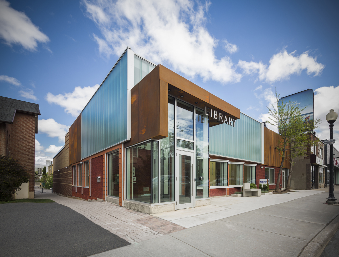 Idea 636062: Mount Dennis Library by G Bruce Stratton Architects ...