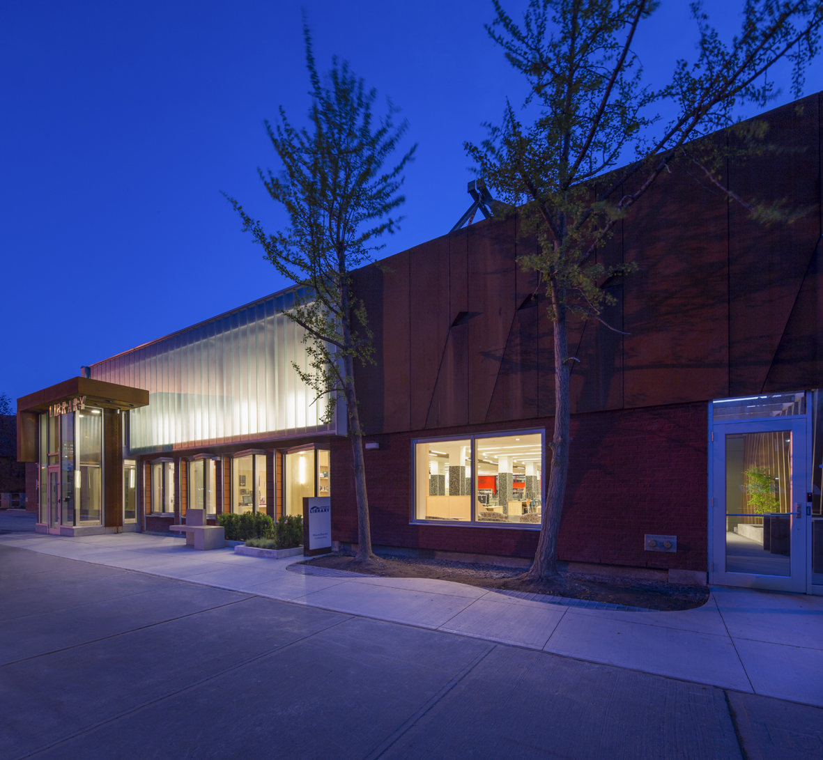 Mount Dennis Library by G Bruce Stratton Architects - Architizer