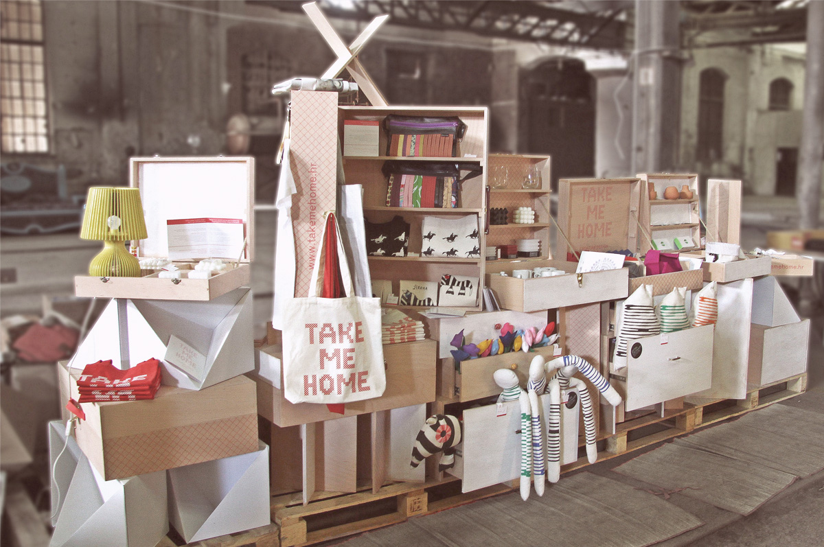 Take Me Home pop up store concept by brigada* - Architizer