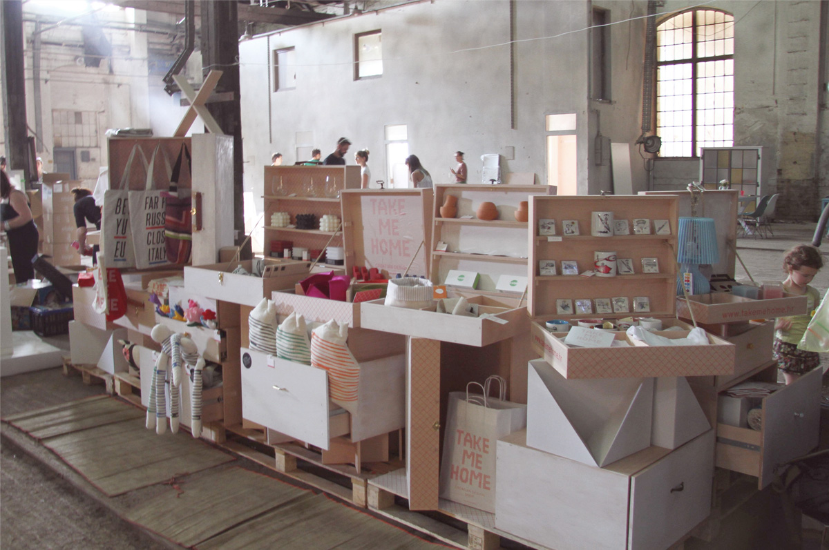 Take Me Home pop up store concept by brigada* - Architizer