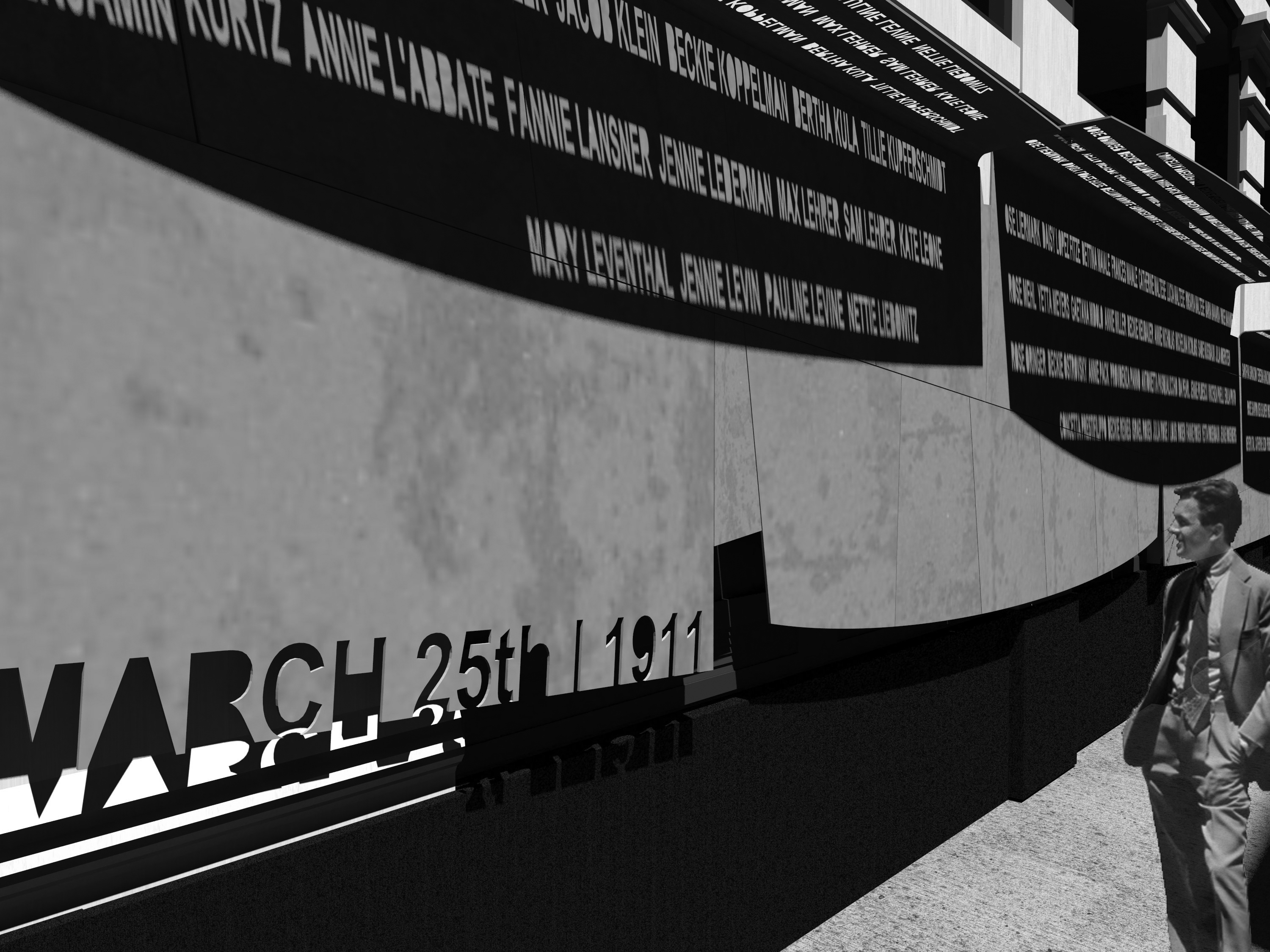 Triangle Fire Memorial by James Pressly Design - Architizer