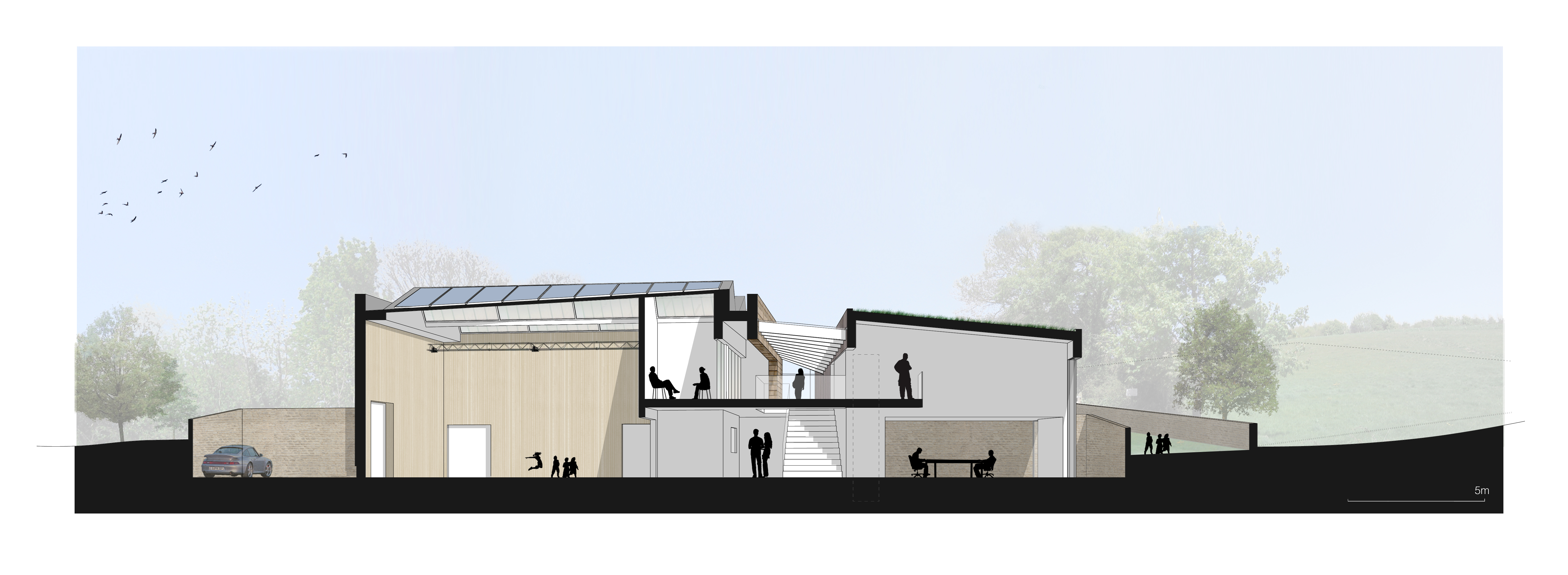 Freshford Village Memorial Hall by Hewitt Studios LLP - Architizer