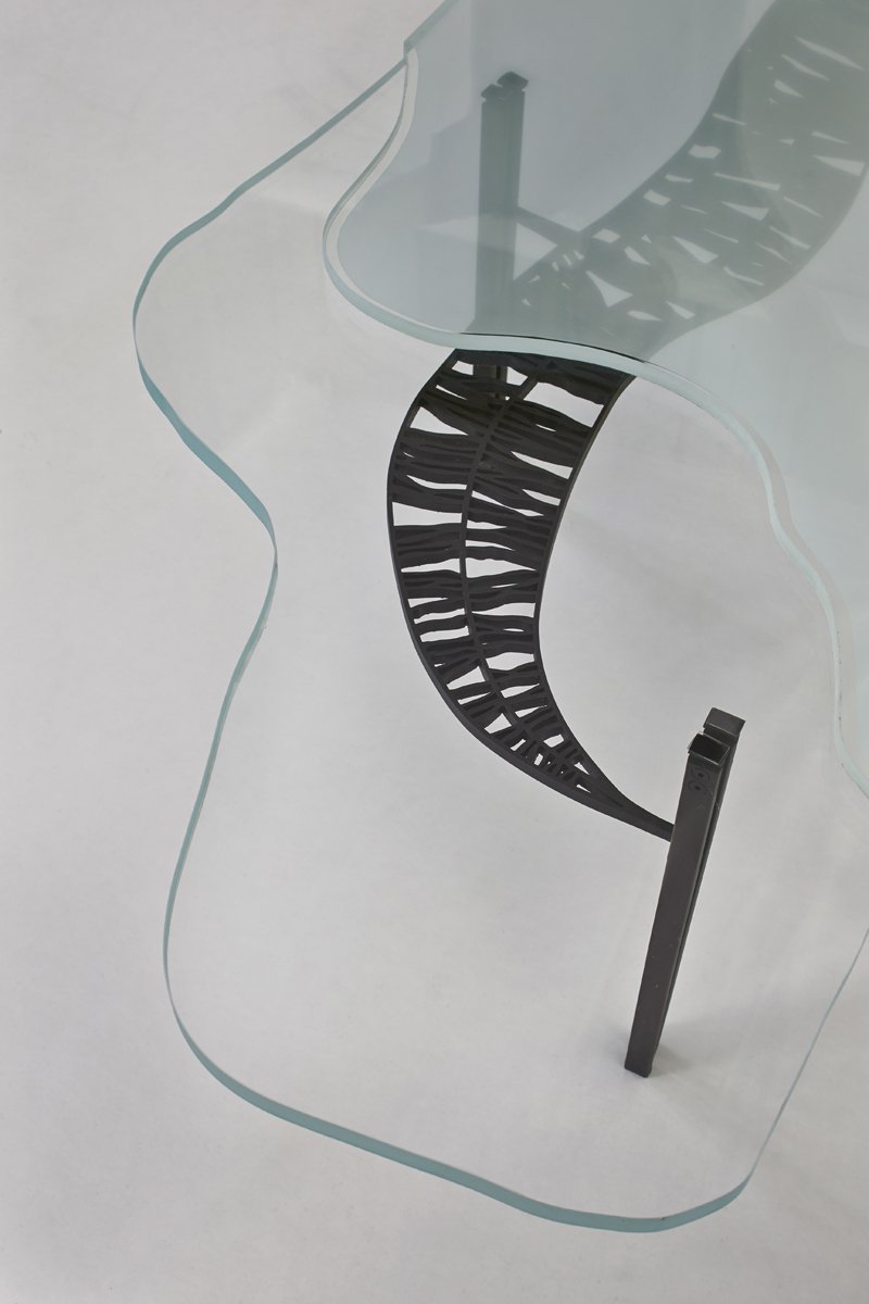 STEN layered glass tables by FINNE Architects - Architizer