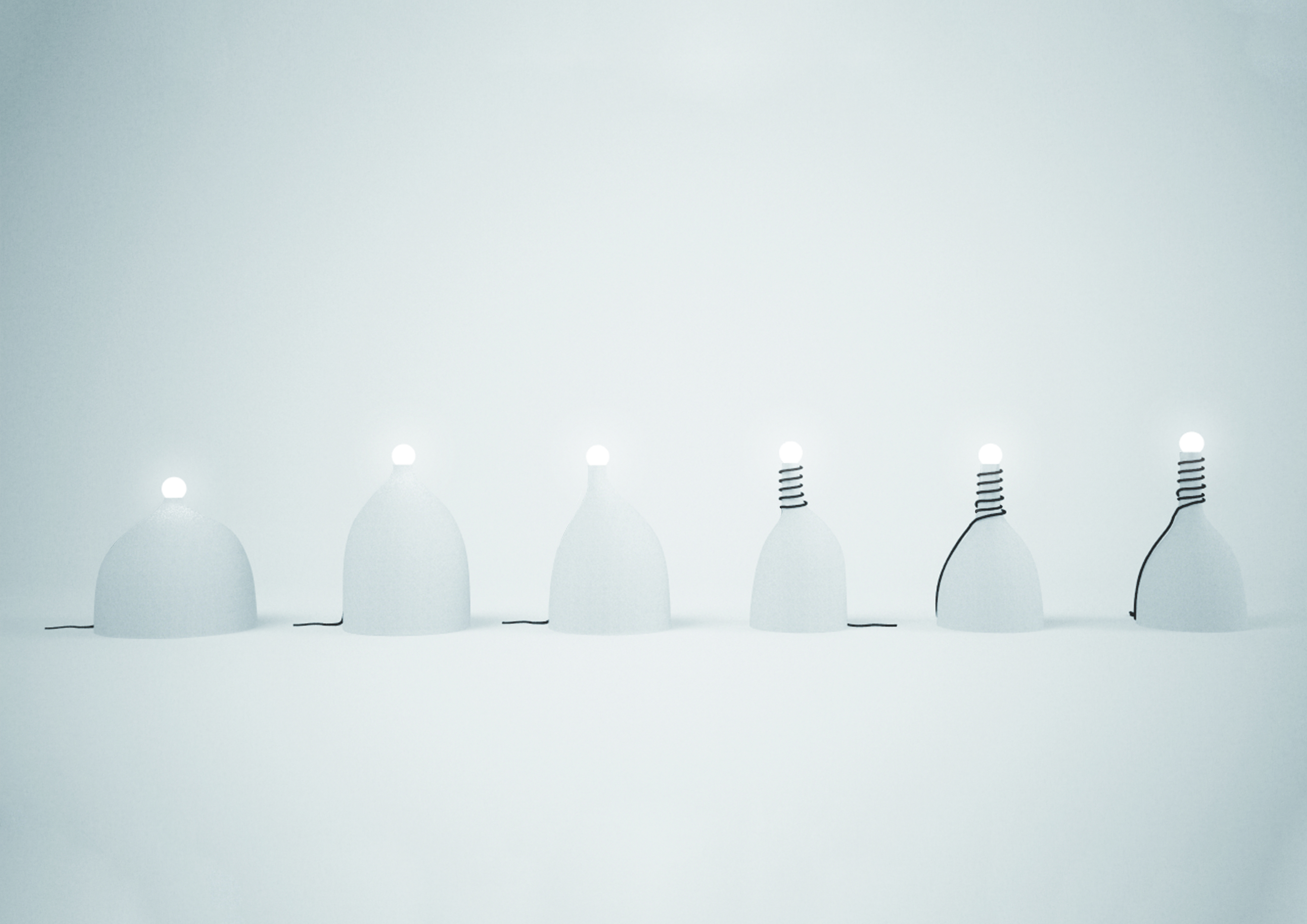 Paper pulp lamp by Shinto Tsushin. 新東通信 - Architizer