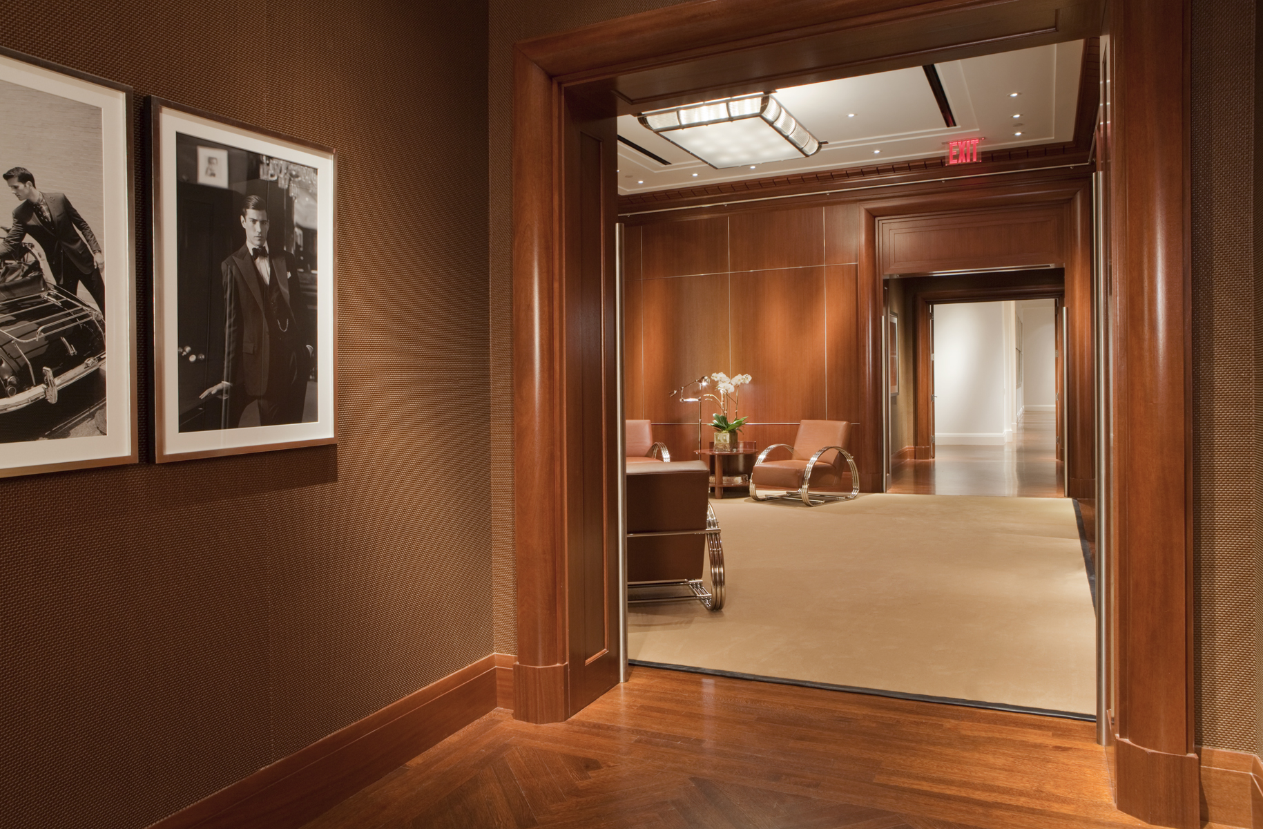 Ralph Lauren Menswear Showroom by JJFD - Architizer