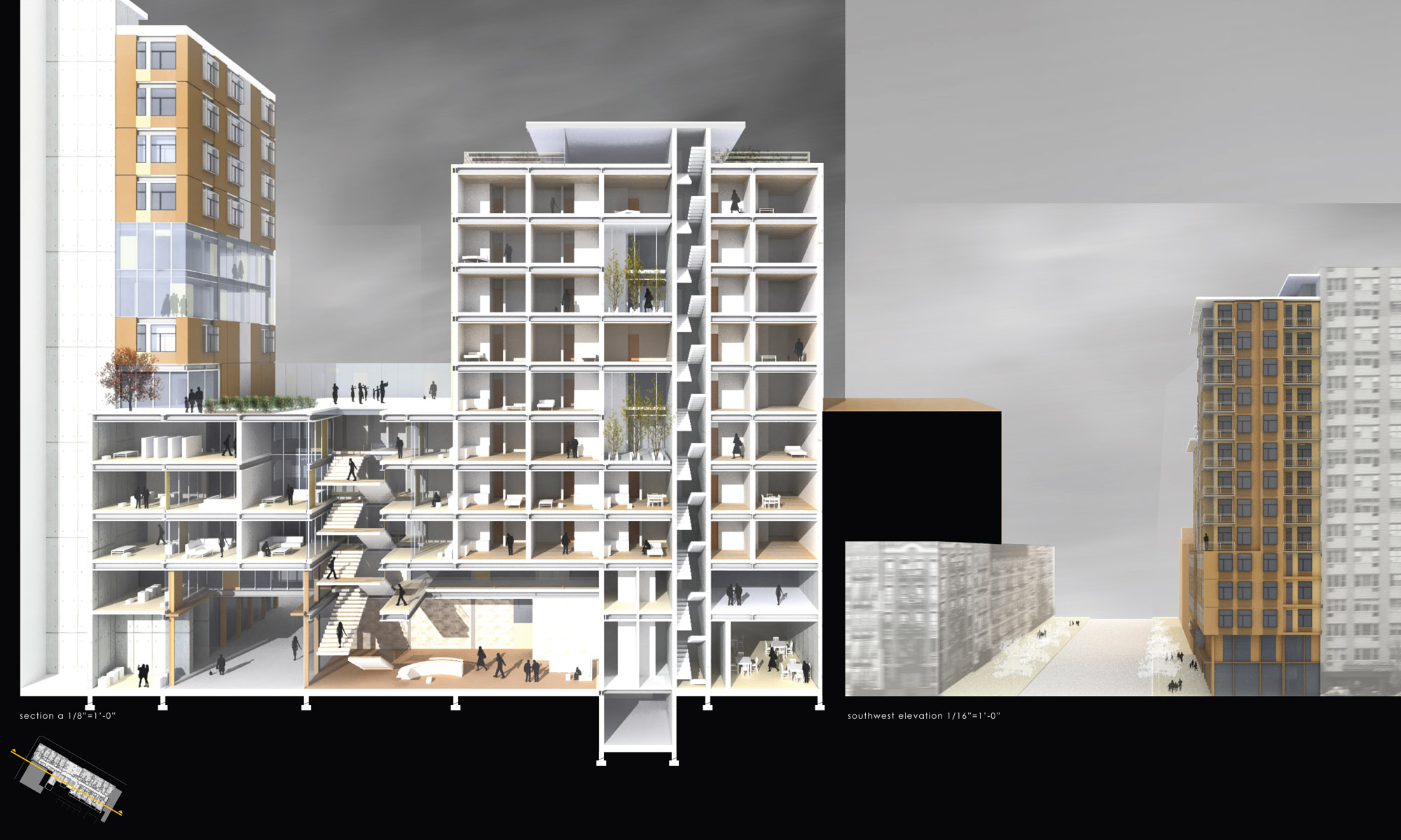 East Village Mixed Use Housing by Propel Studio Architecture - Architizer