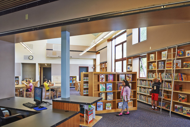 Rod Kelley Elementary School Library by Dougherty + Dougherty - Architizer