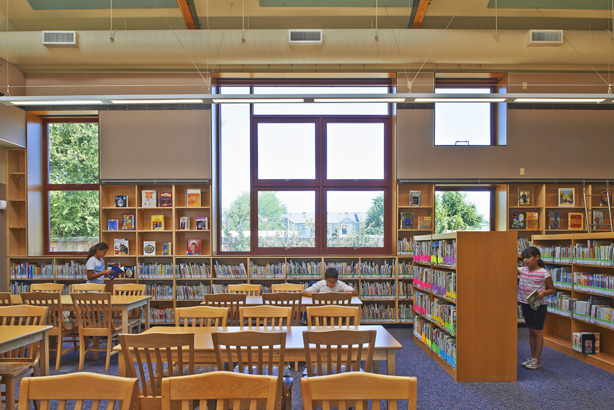 Rod Kelley Elementary School Library by Dougherty + Dougherty - Architizer
