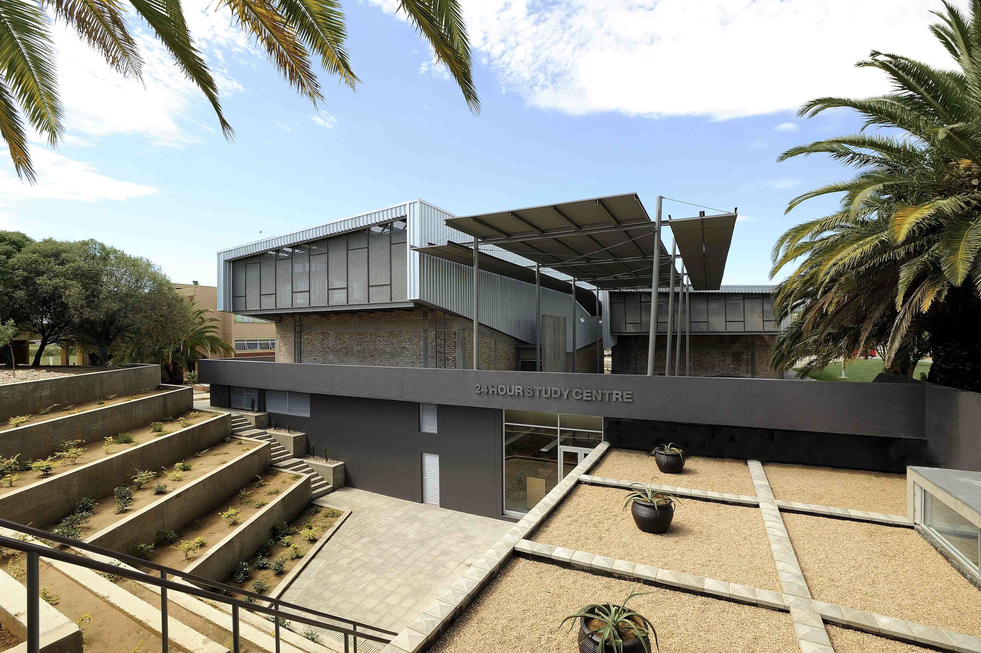 New Lecture Halls for the University of Namibia by Jaco Wasserfall ...