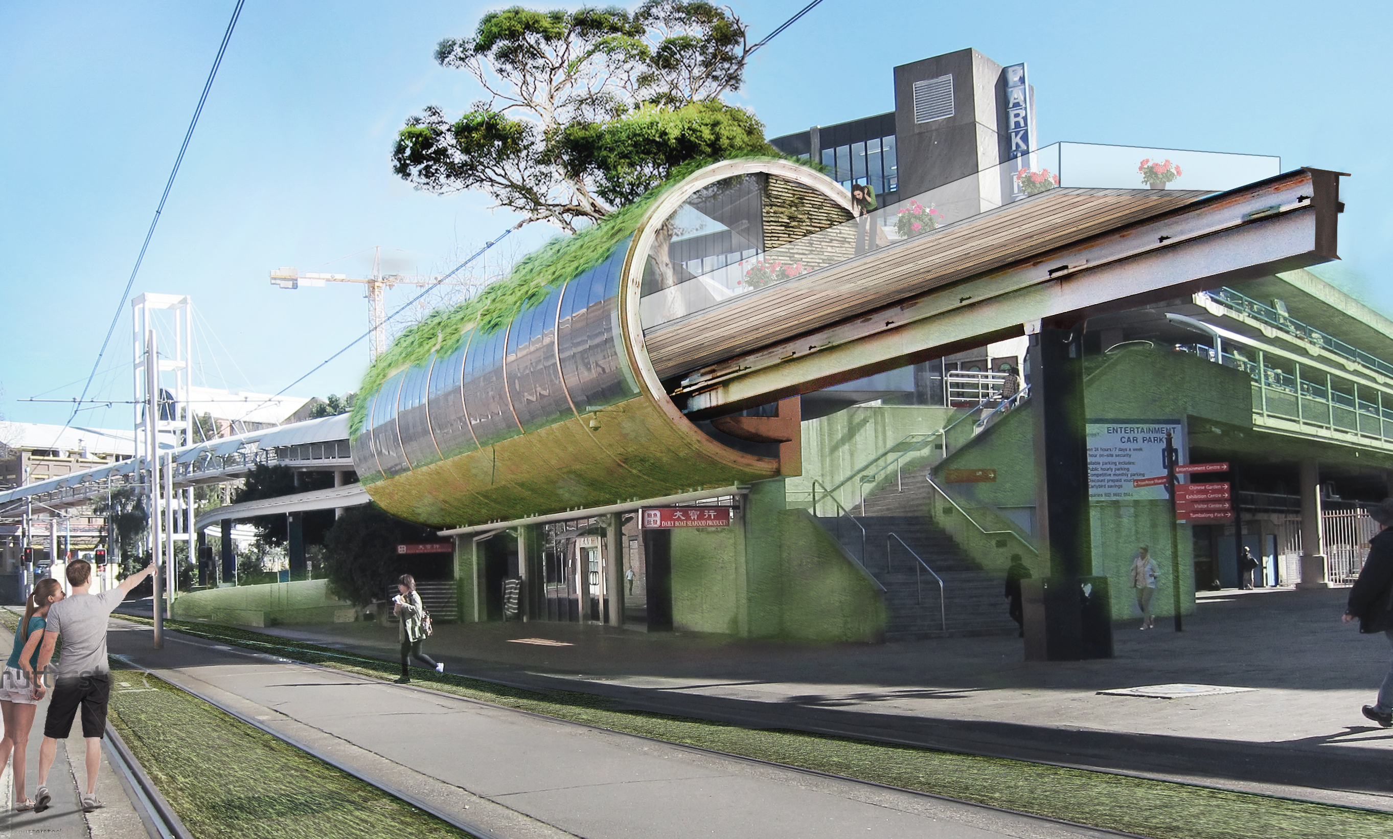 Post Monorail Sydney by Office Feuerman, llc - Architizer