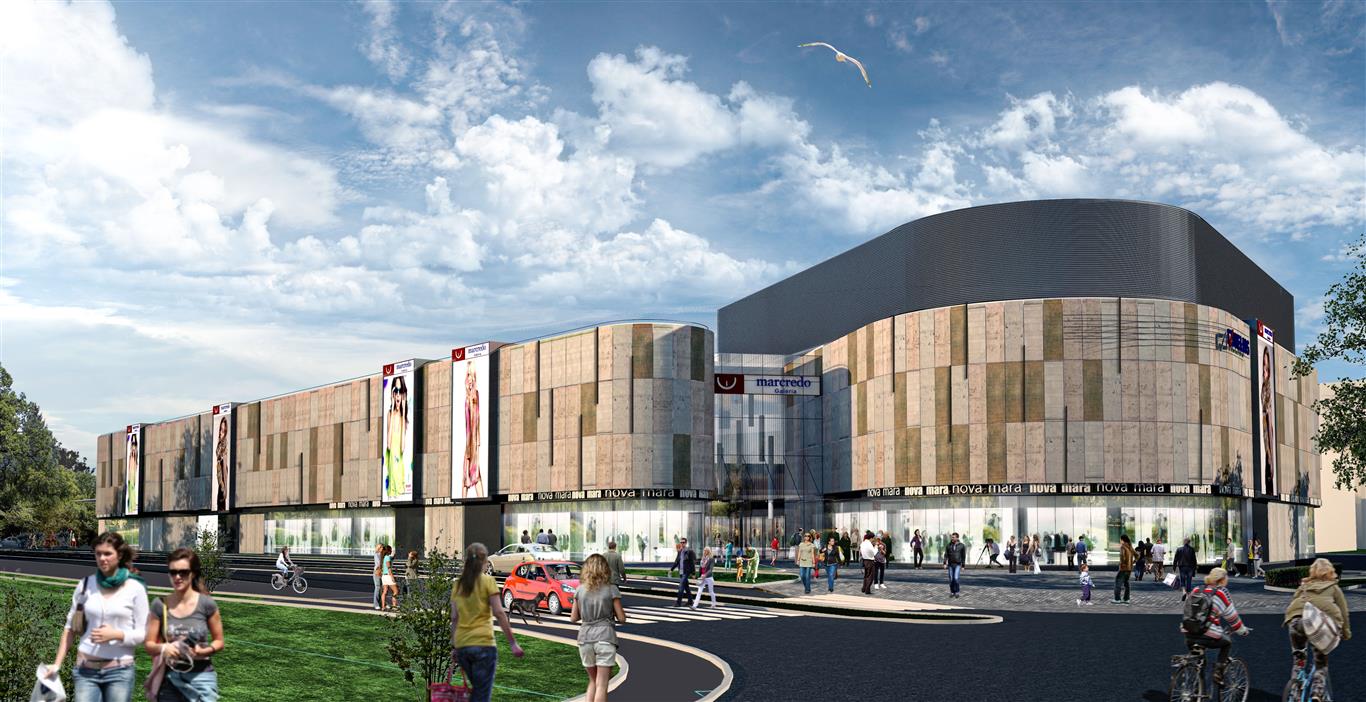 MARCREDO SHOPPING CENTER IN GŁOGÓW by OZONE Architectural Studio ...