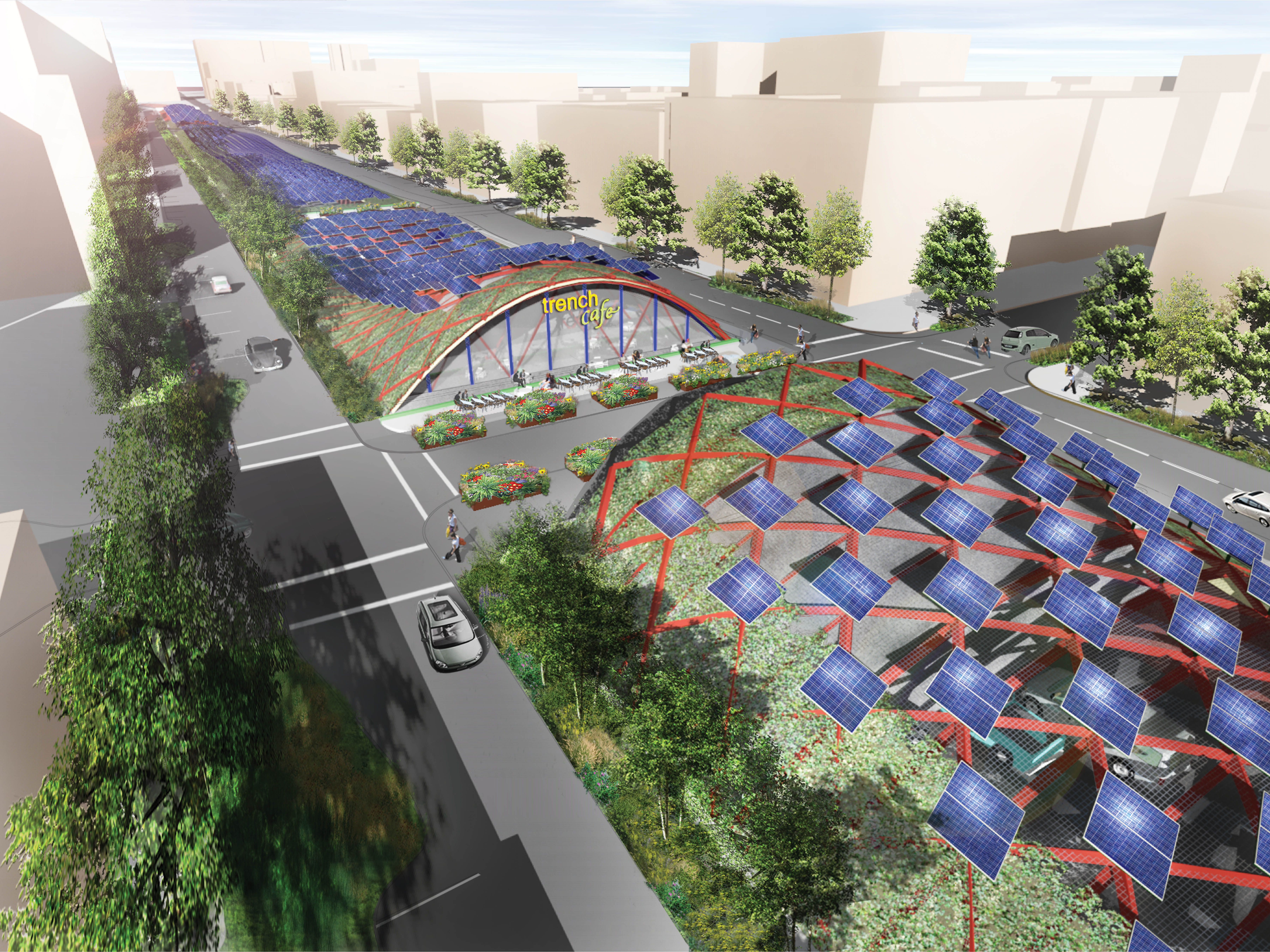 Williamsburg High-Rise Green Roof by Starr Whitehouse Landscape ...