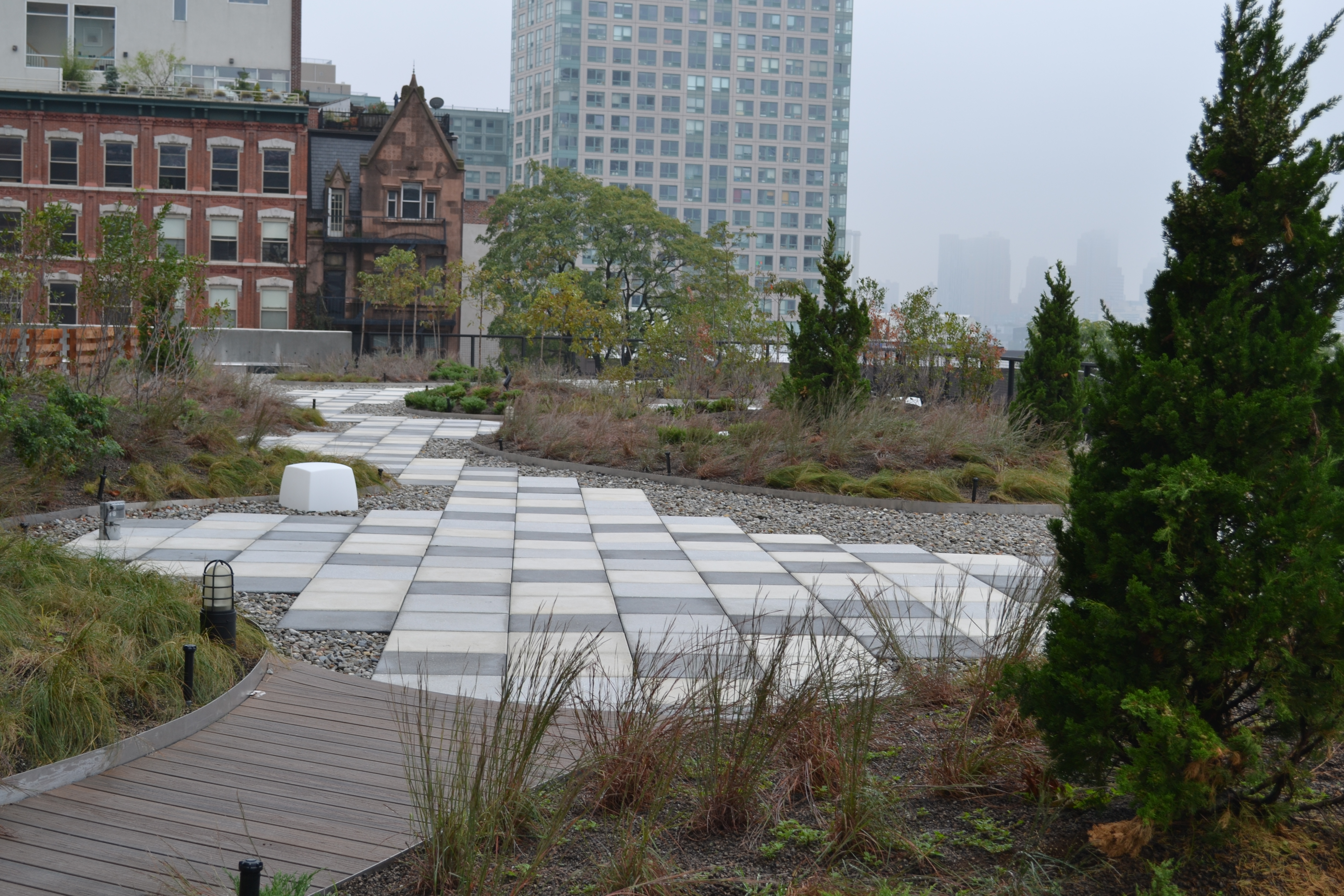 Williamsburg High-Rise Green Roof by Starr Whitehouse Landscape ...