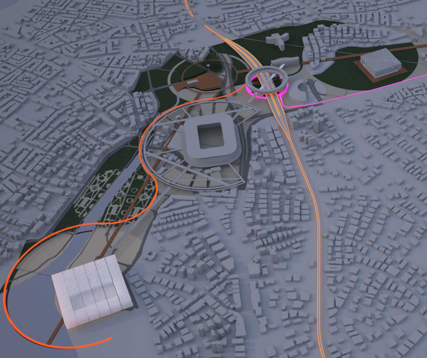 Istanbul 2020 Olympic Masterplan by Building Office - Architizer