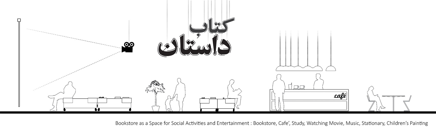 "Ketab-e-Dastan" Bookstore by ExArchitecture - Architizer