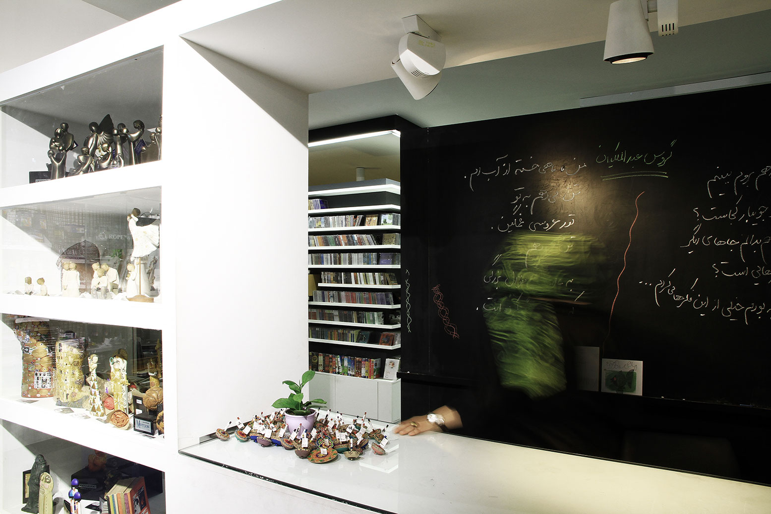 "Ketab-e-Dastan" Bookstore by ExArchitecture - Architizer