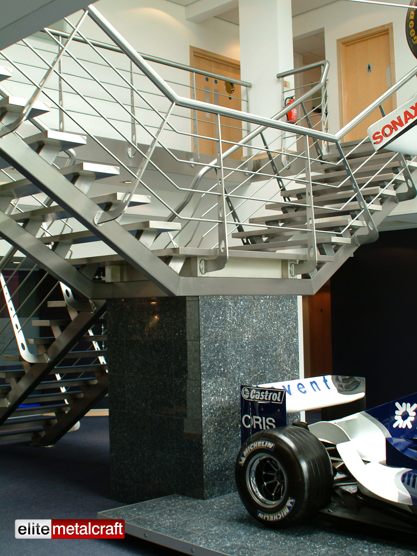 Stainless Steel Staircase by Elite Metalcraft Co. Ltd. - Architizer
