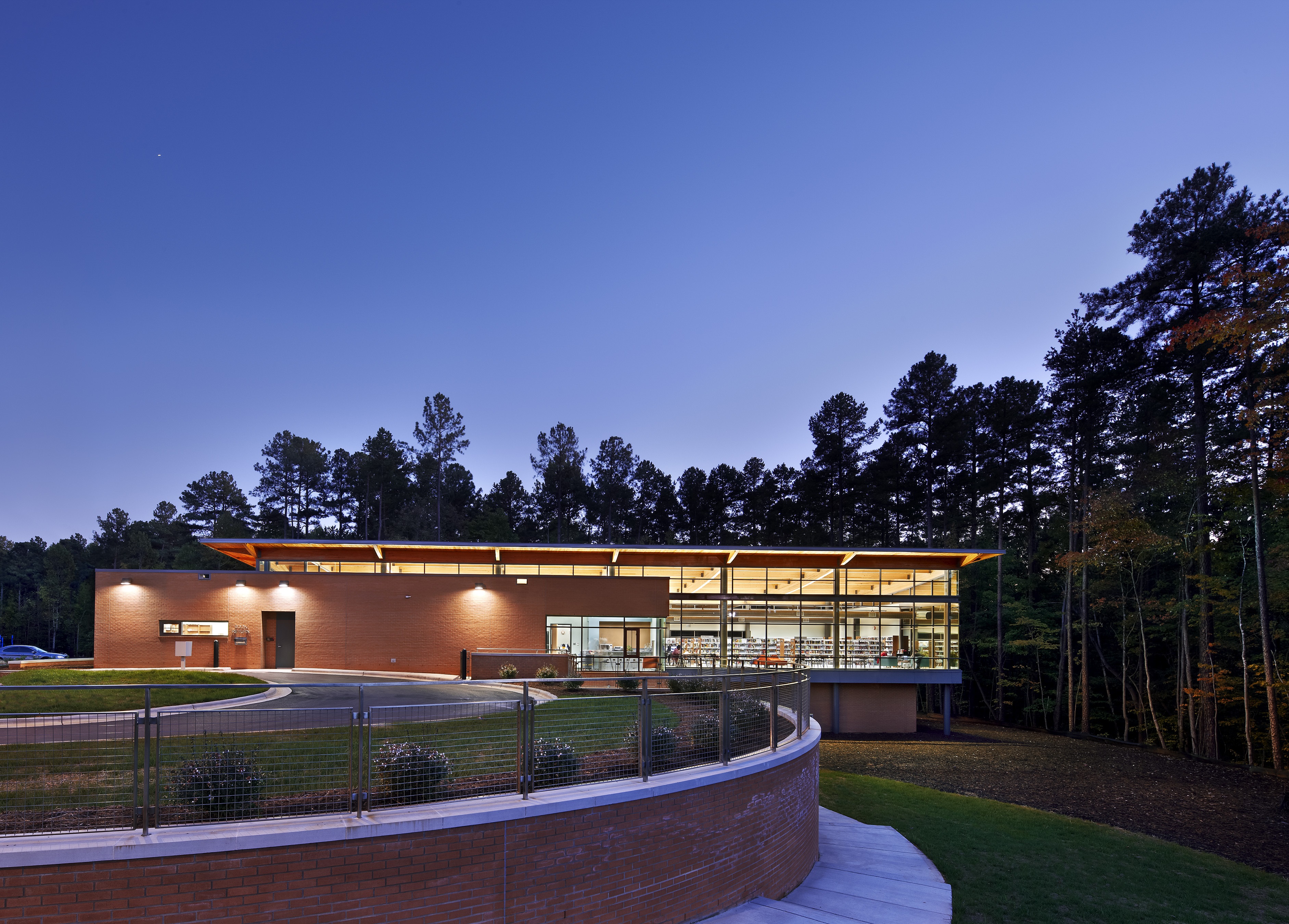 Leesville Community Library by Dan Huffman Architecture, PA - Architizer