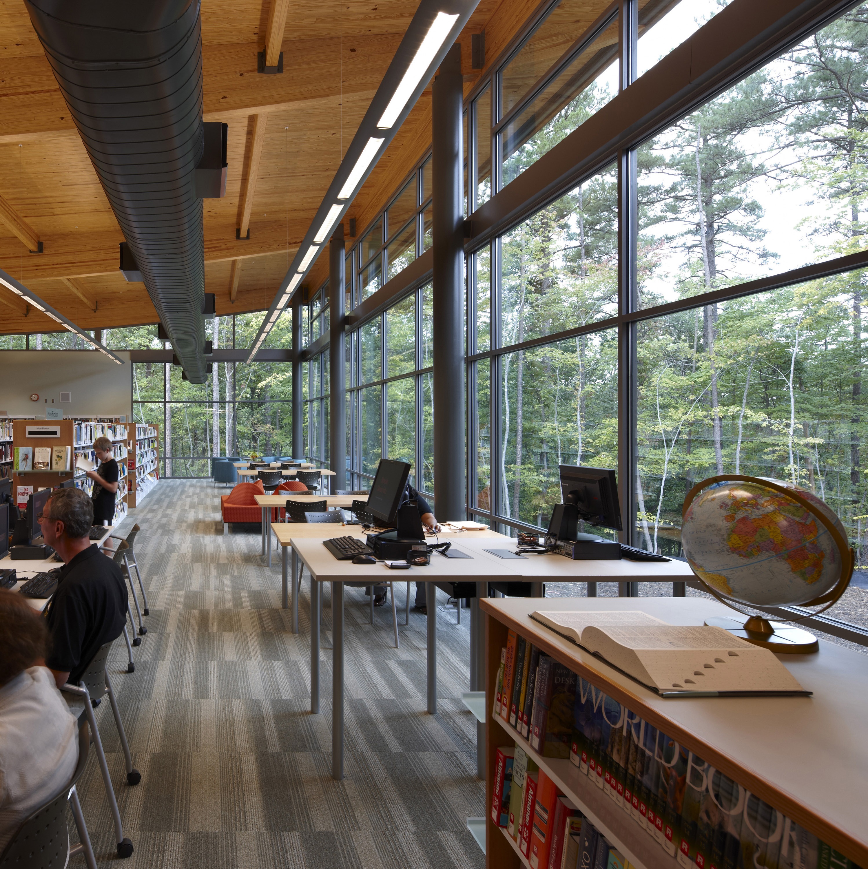 Leesville Community Library by Dan Huffman Architecture, PA - Architizer