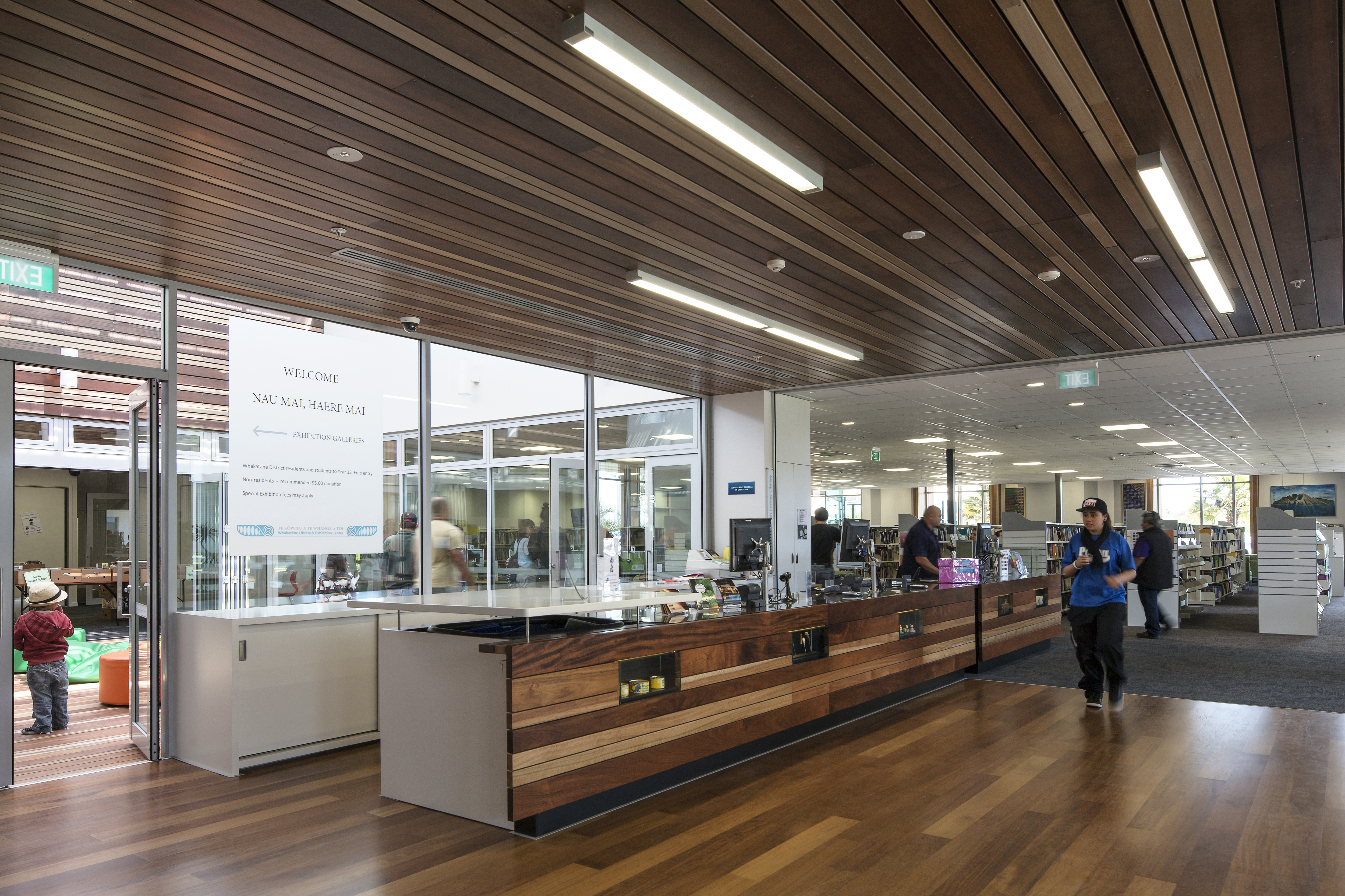 Te Koputu a te Whanga a Toi : Whakatane Library & Exhibition Centre by ...