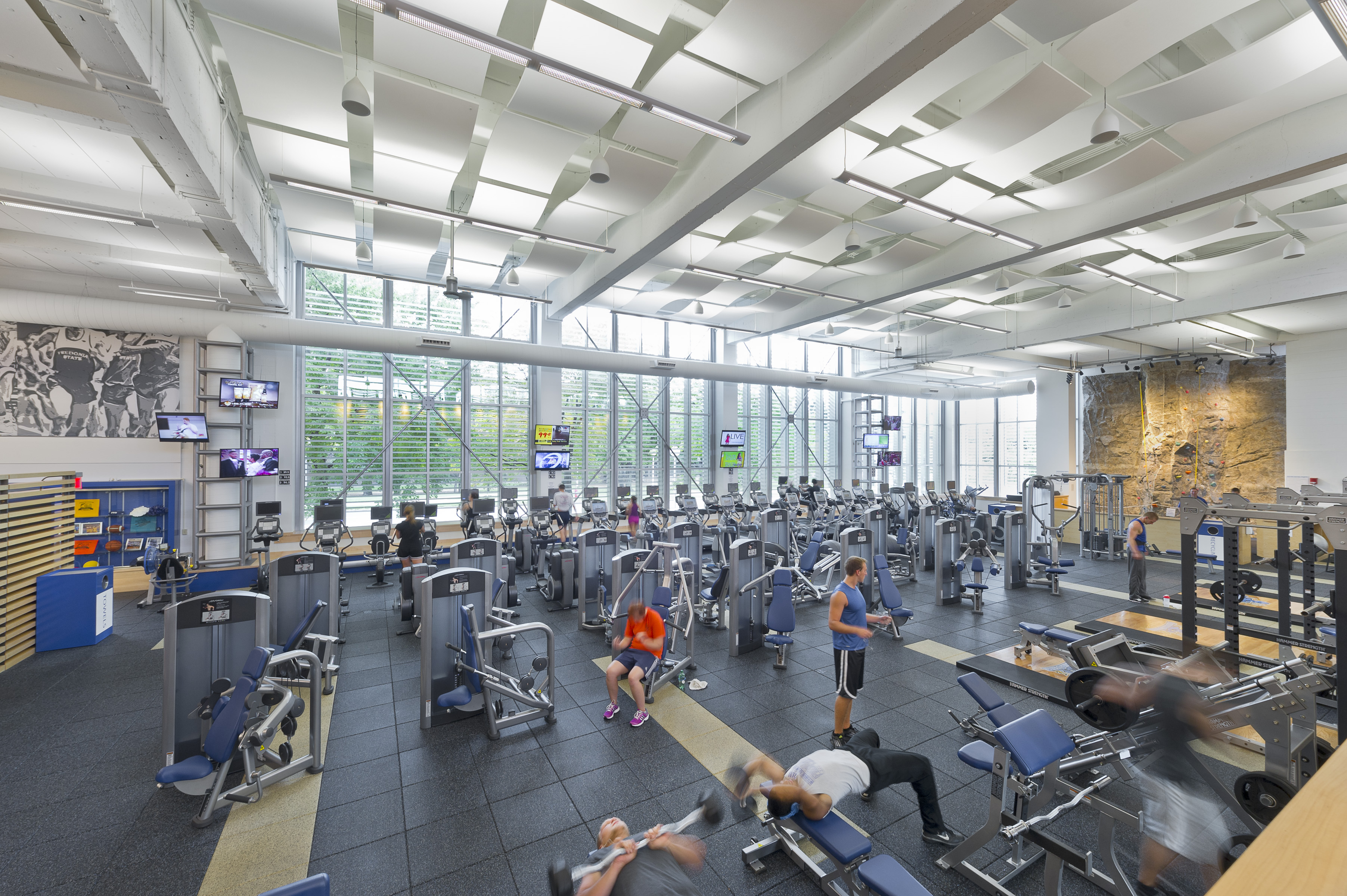 Blue Devils Fitness Center, SUNY Fredonia by JCJ Architecture - Architizer