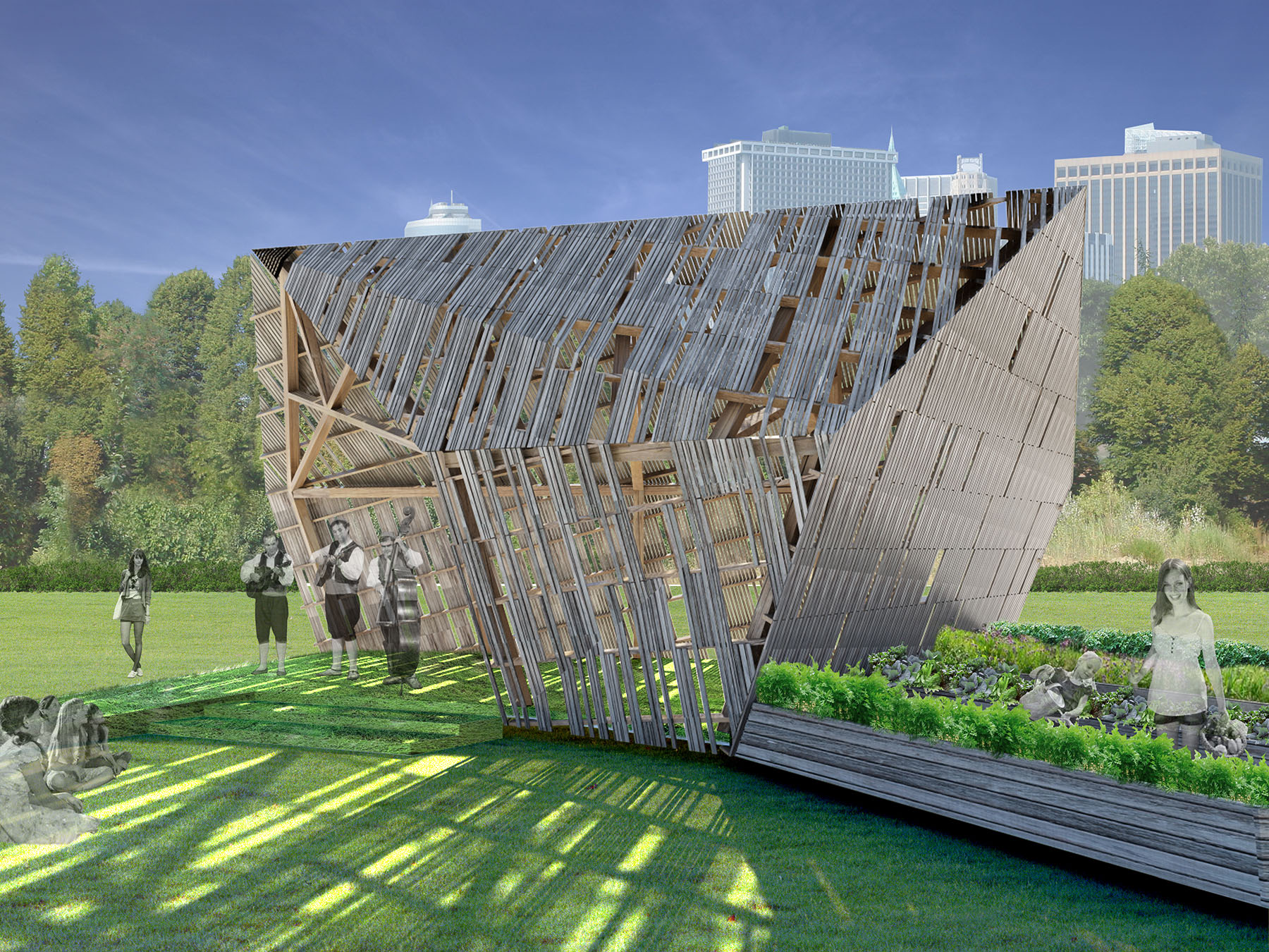 Cheyenne River Sioux Tribe Pavilion by Mobile Office Architects ...