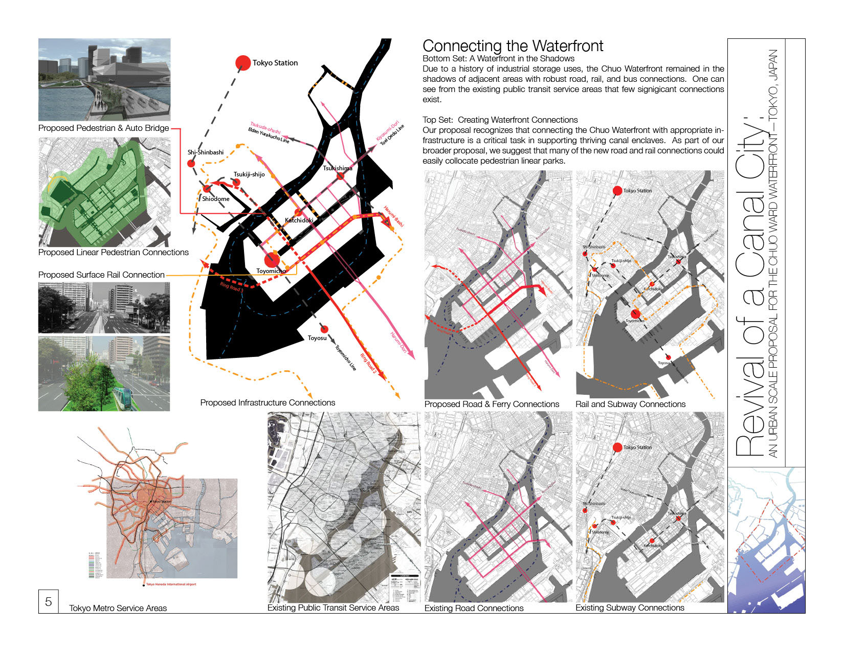 Revival of a Canal City: Tokyo Waterfront Masterplan by Mobile Office ...
