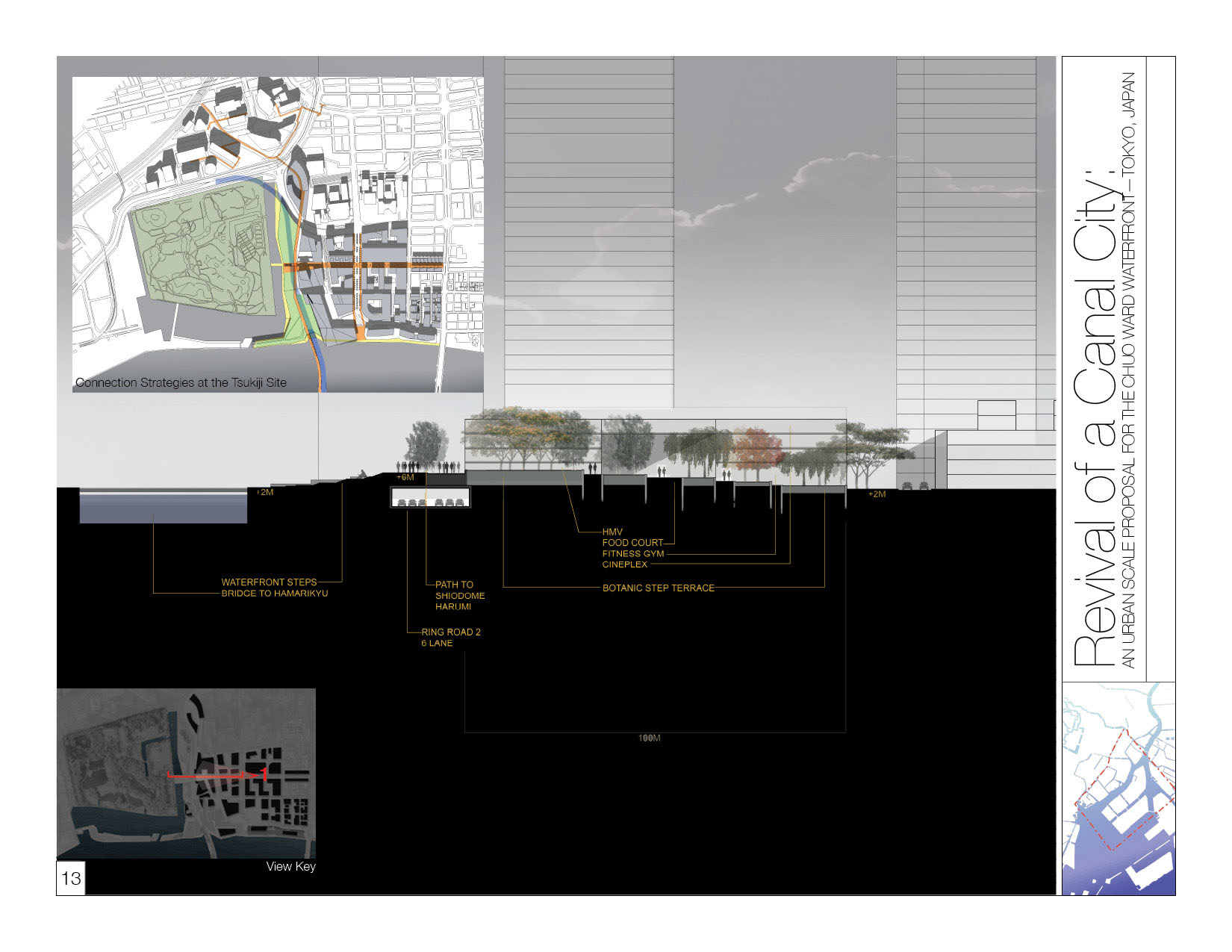 Revival of a Canal City: Tokyo Waterfront Masterplan by Mobile Office ...