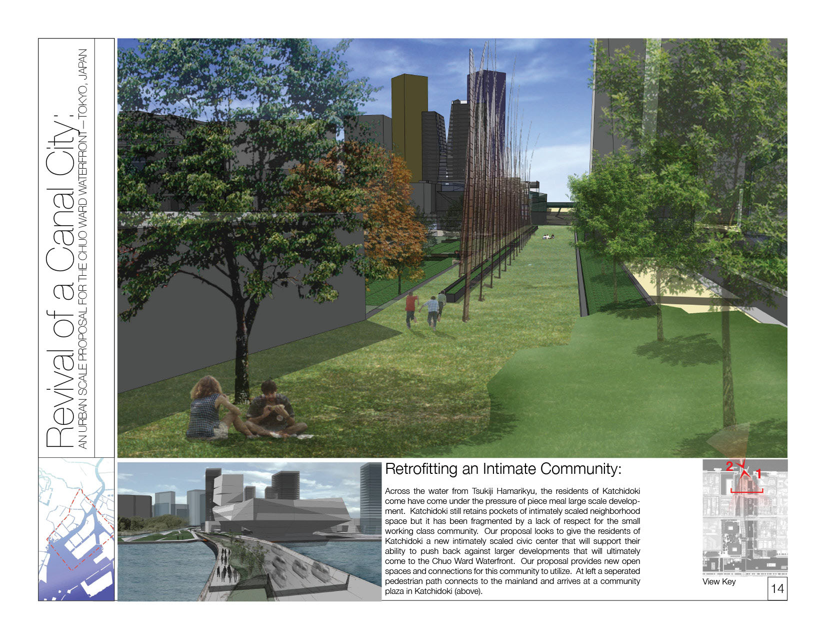 Revival of a Canal City: Tokyo Waterfront Masterplan by Mobile Office ...