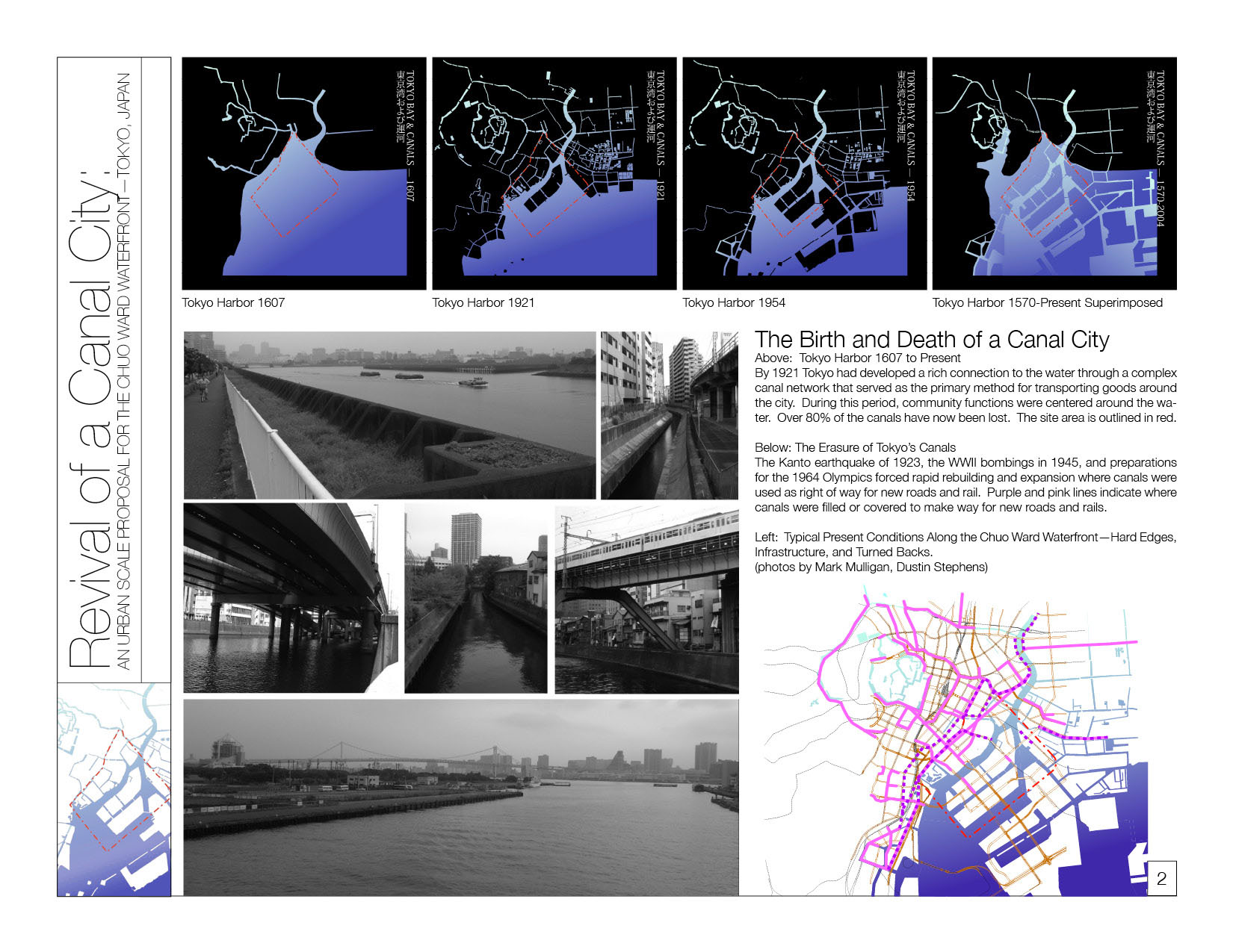 Revival of a Canal City: Tokyo Waterfront Masterplan by Mobile Office ...