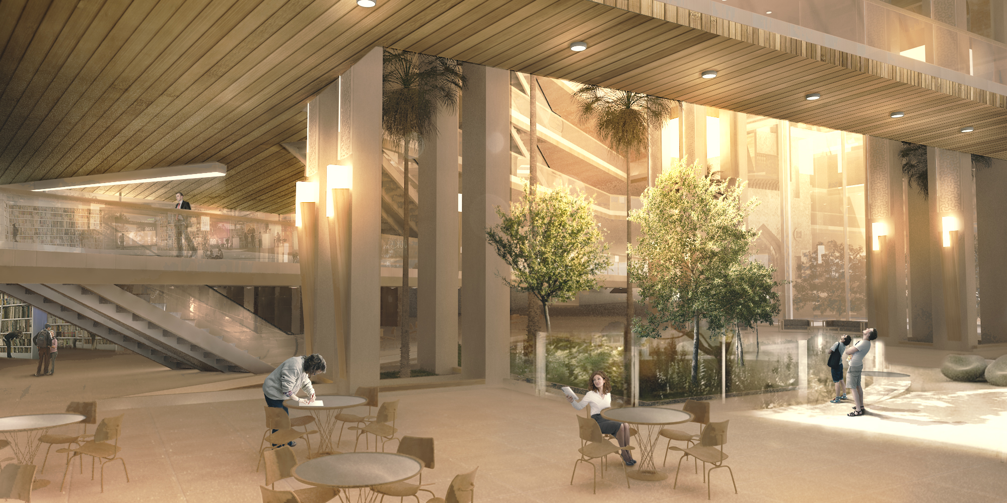 Al-Azhar Public Library by CUBE - Architizer