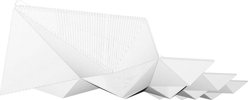 Geometric Origami Ceiling by ASSEMBLE - Architizer