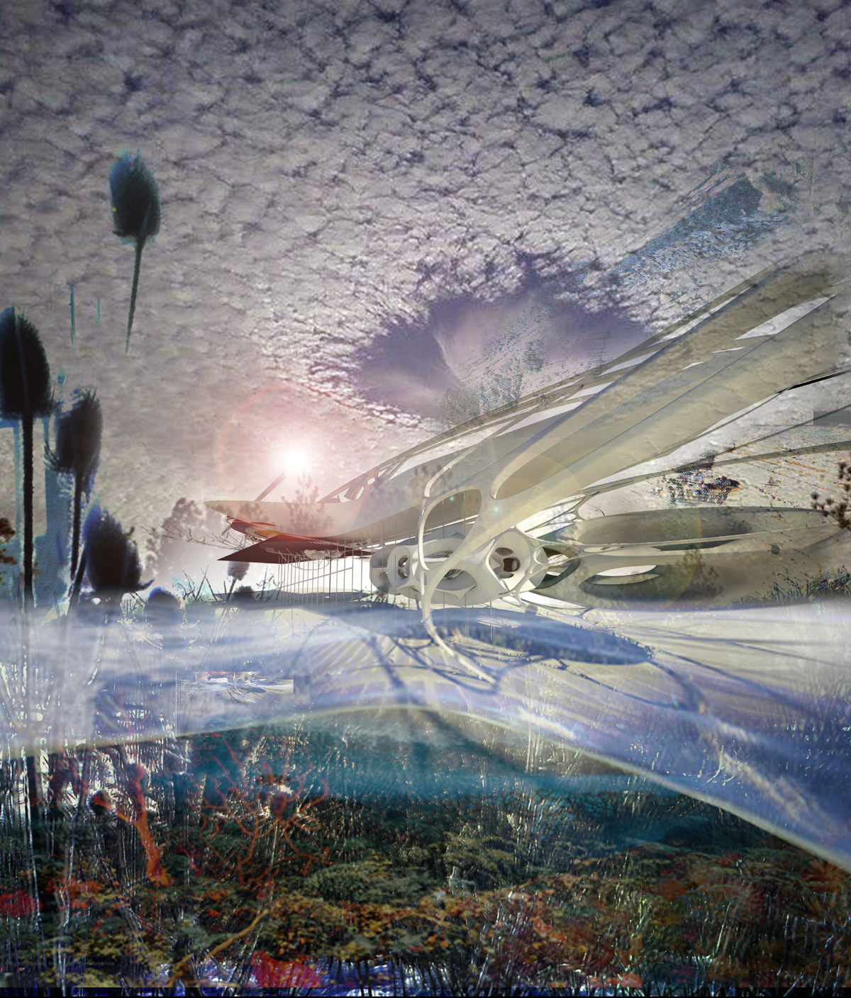 Electric Coral Reef Station by Margot Krasojevic Architecture - Architizer