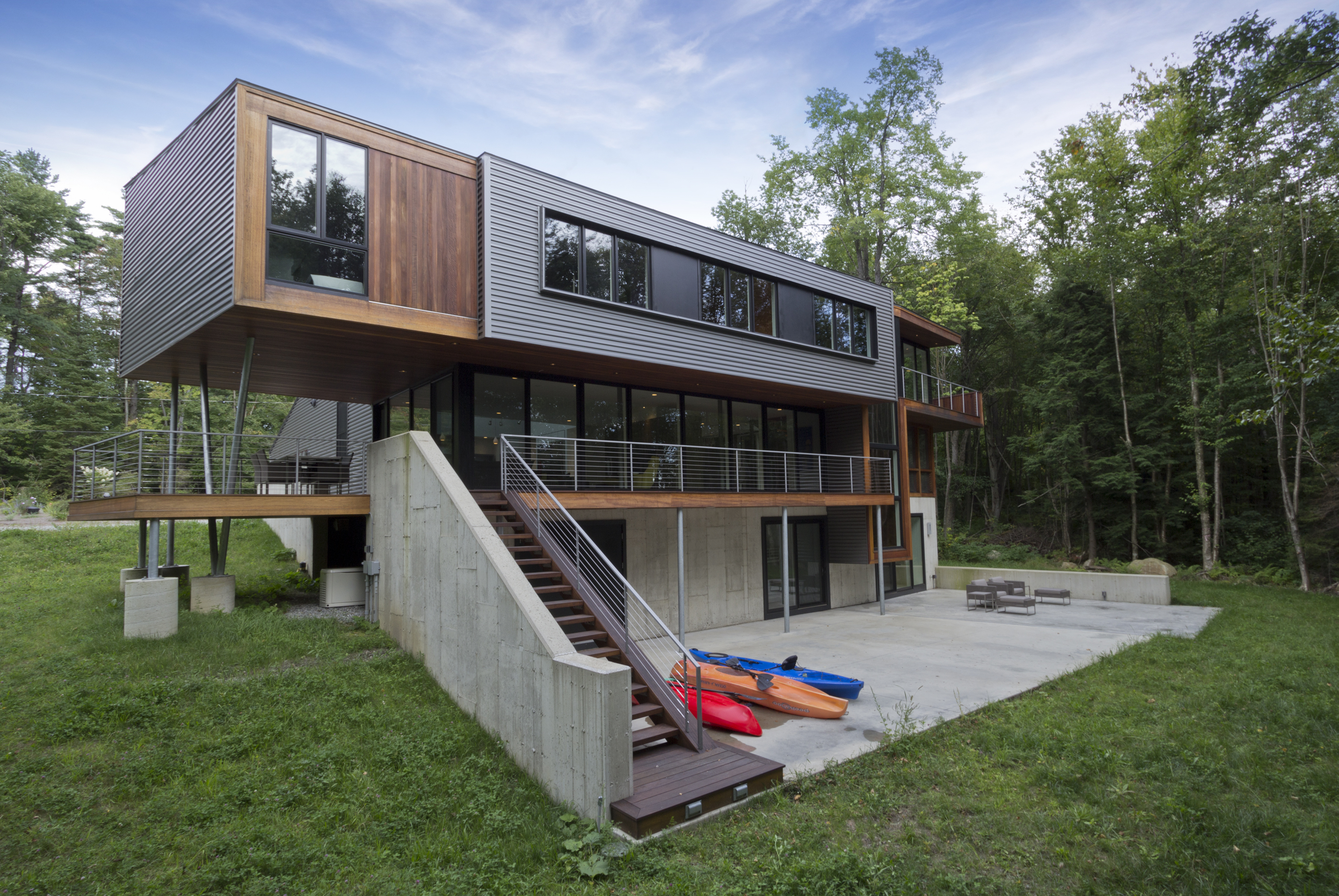 Berkshire Pond House by David Jay Weiner, Architects - Architizer