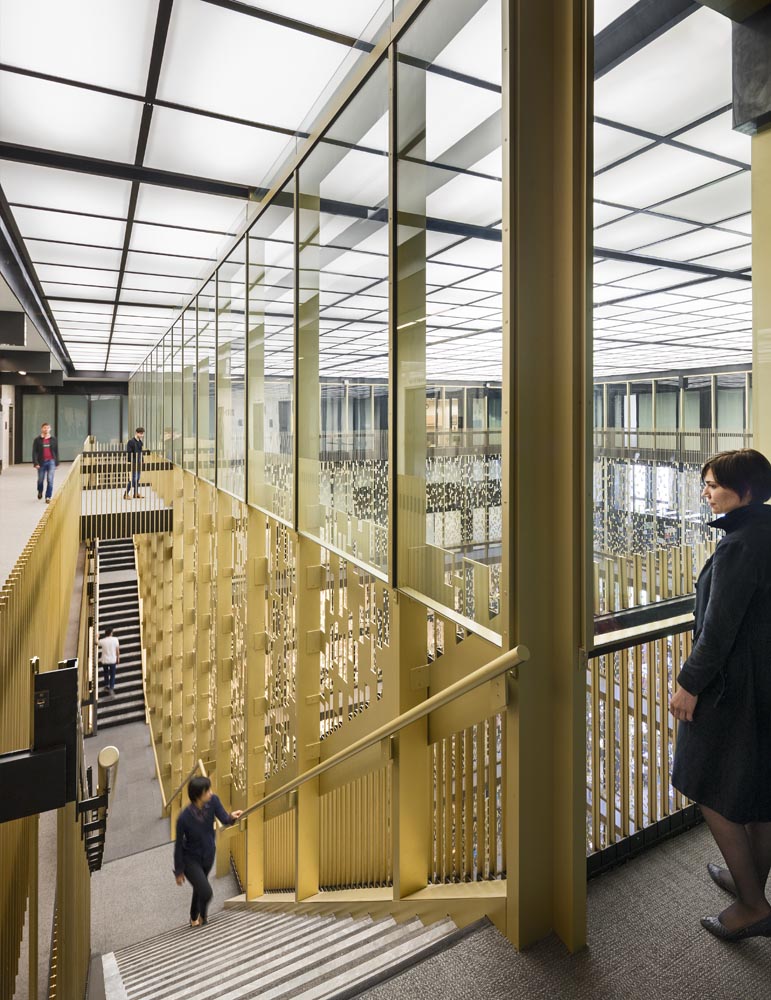 NYU Bobst Library Pixel Veil by Joel Sanders Architect - Architizer