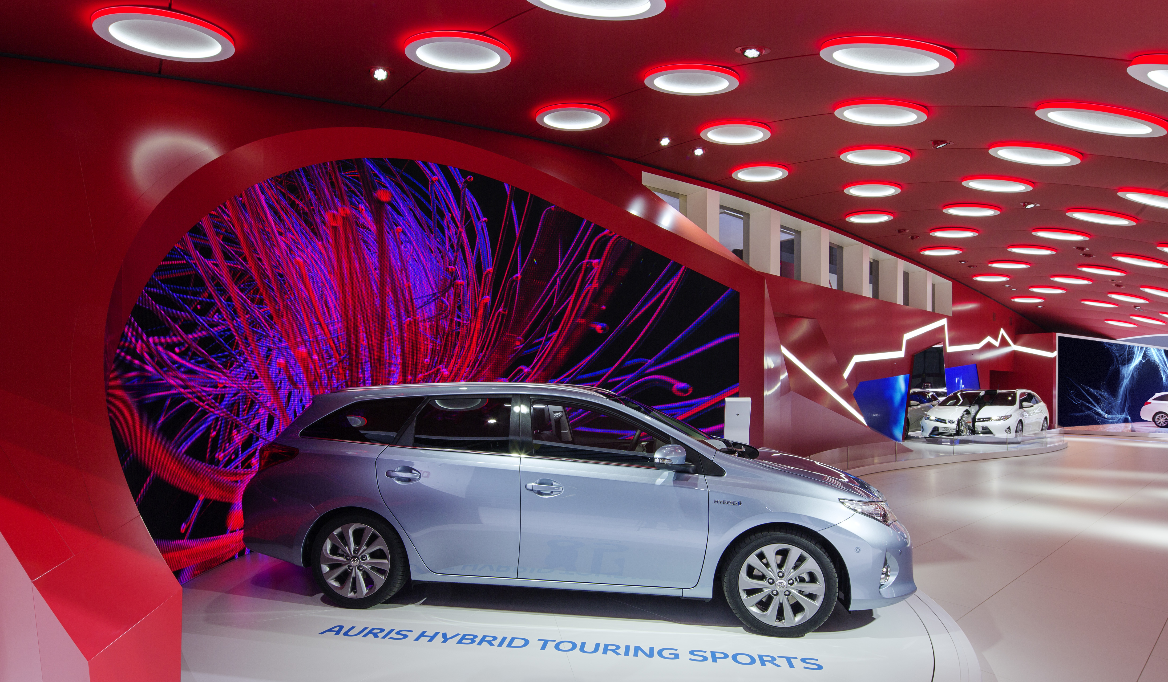 The Wave - global stand for Toyota by Déri Design - Architizer