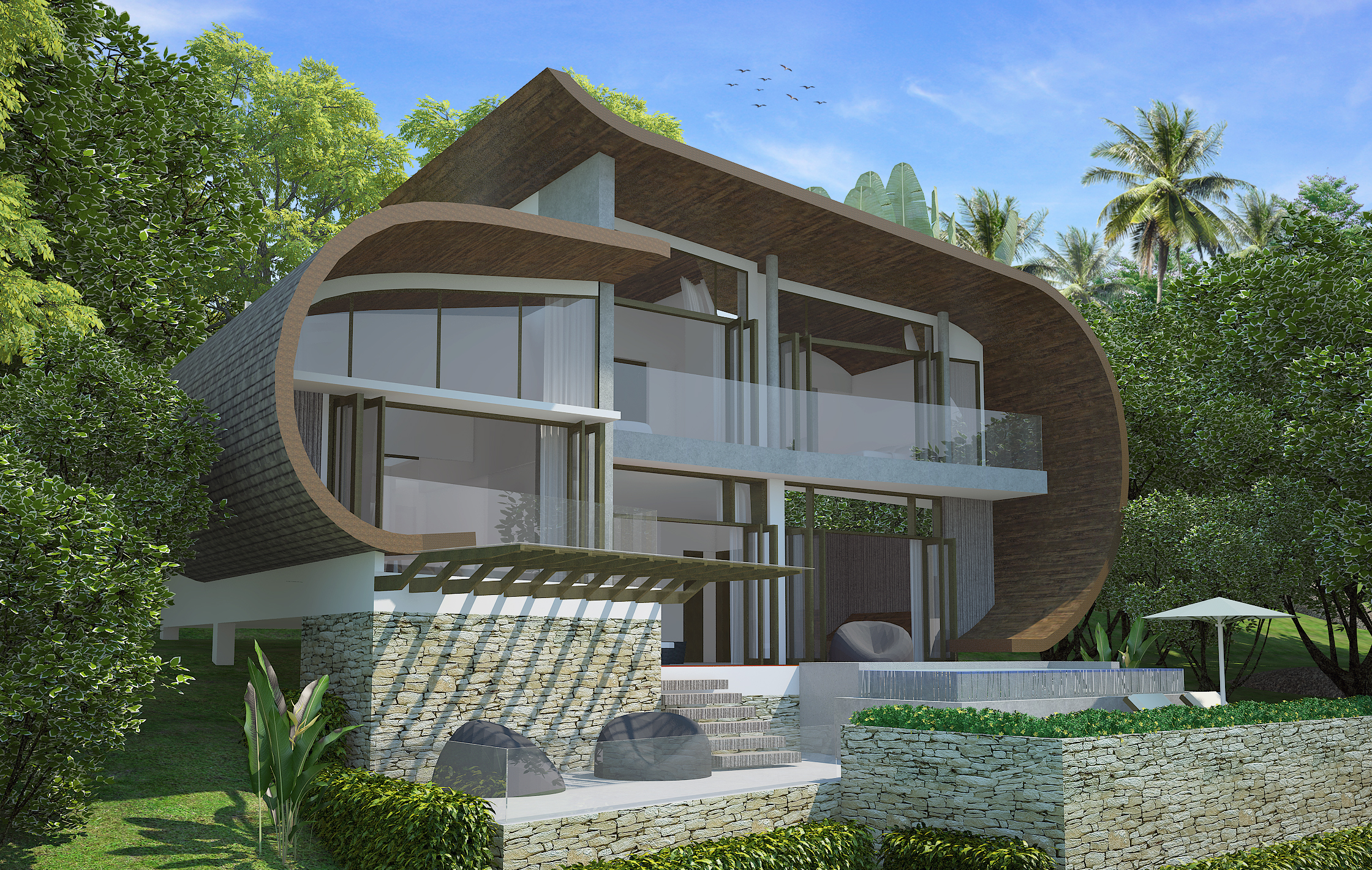 The Wave Project Samui Thailand. by Neo Concept Design & Construction ...