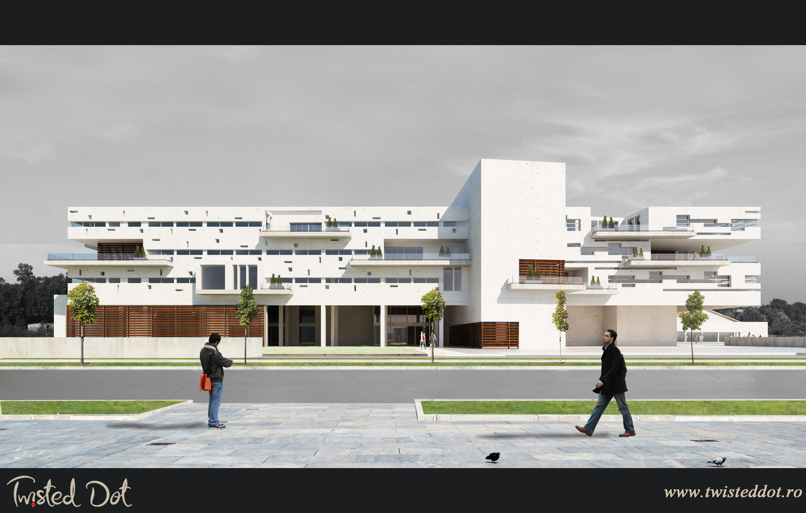 Physical Rehabilitation Center by Twisted Dot Architecture Studio ...