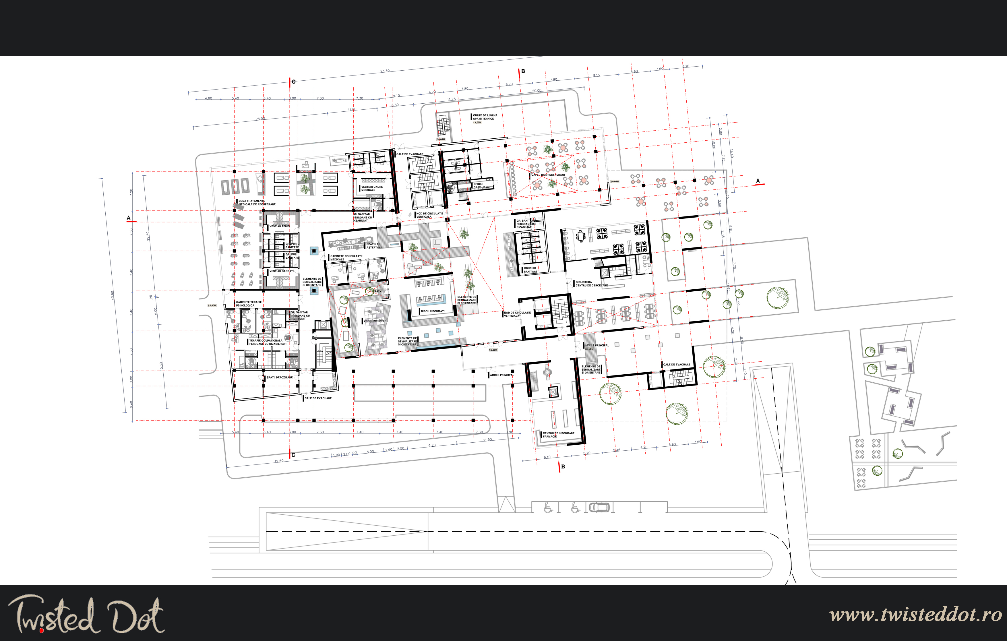 Idea 679582: Physical Rehabilitation Center by Twisted Dot Architecture ...