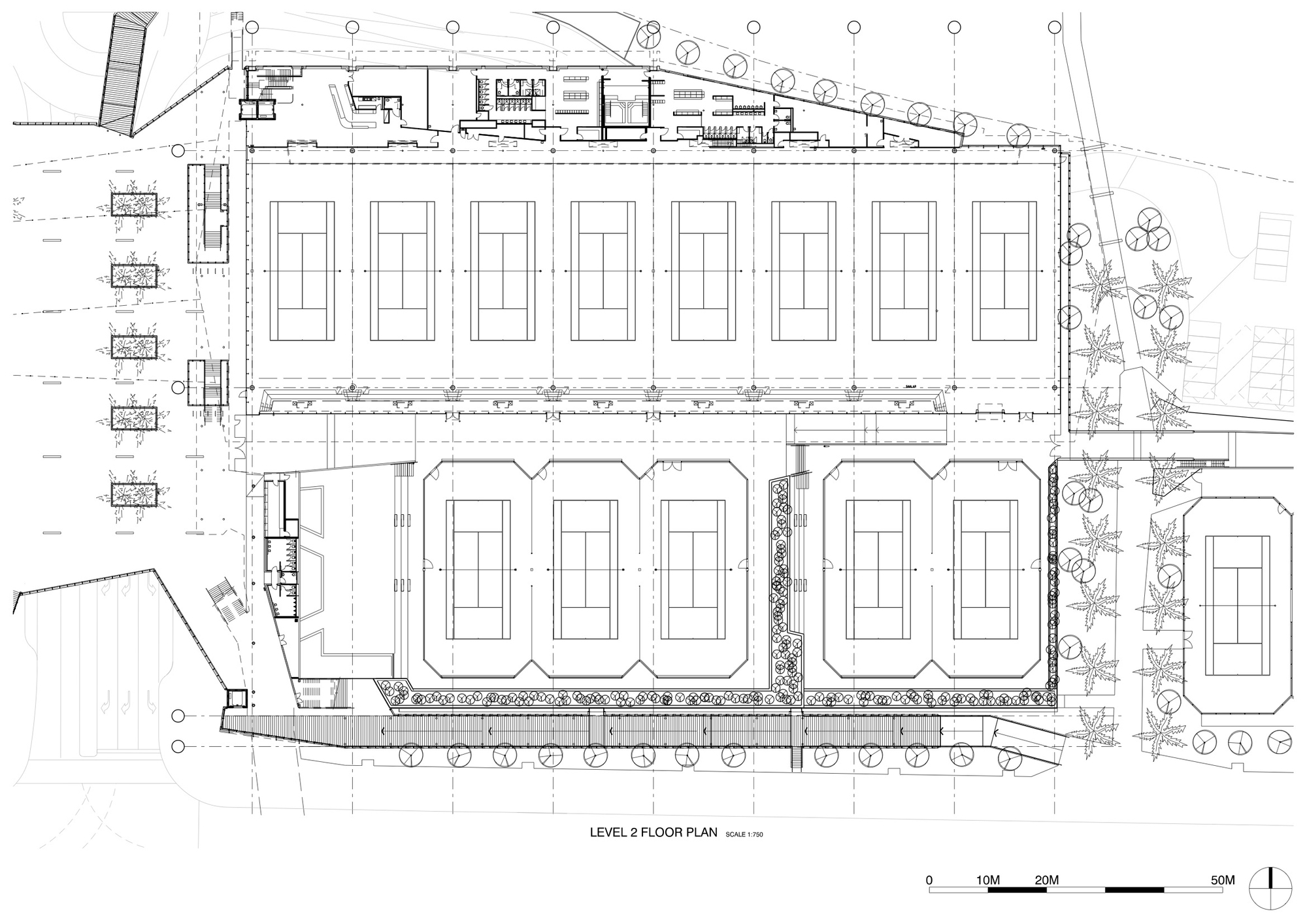 National Tennis Center by Jackson Architecture - Architizer