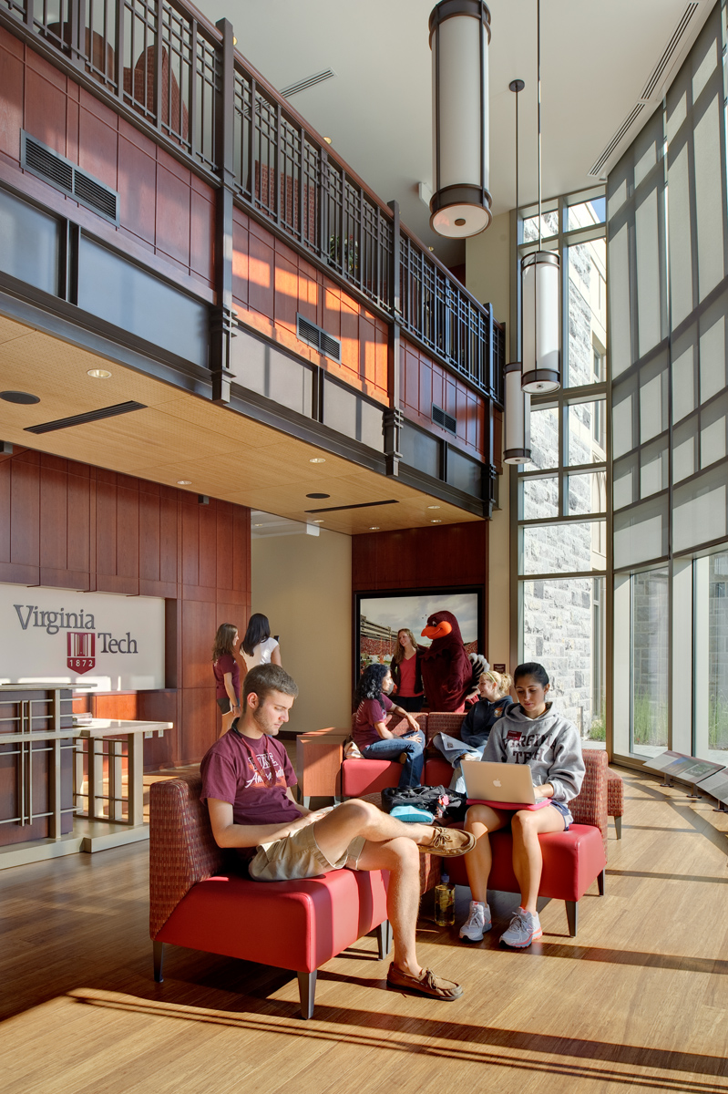 Visitors & Undergraduate Admissions Center, Virginia Tech by Glave ...