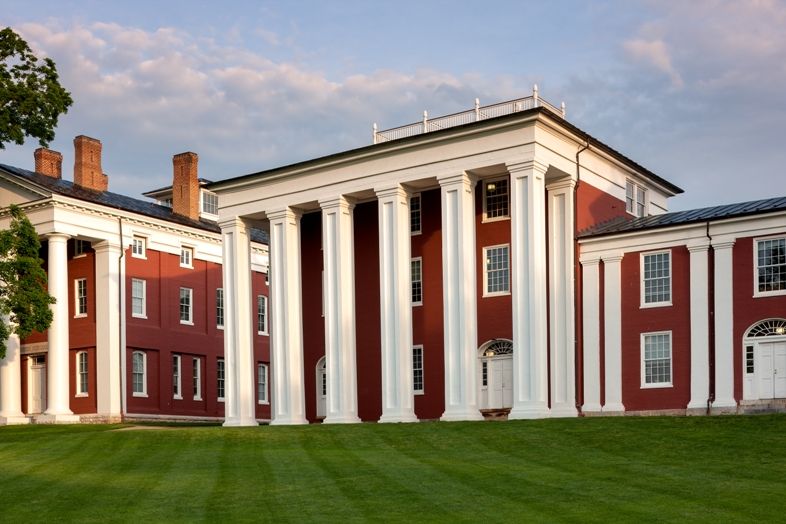 Payne Hall of the Historic Colonnade, Washington and Lee University by ...