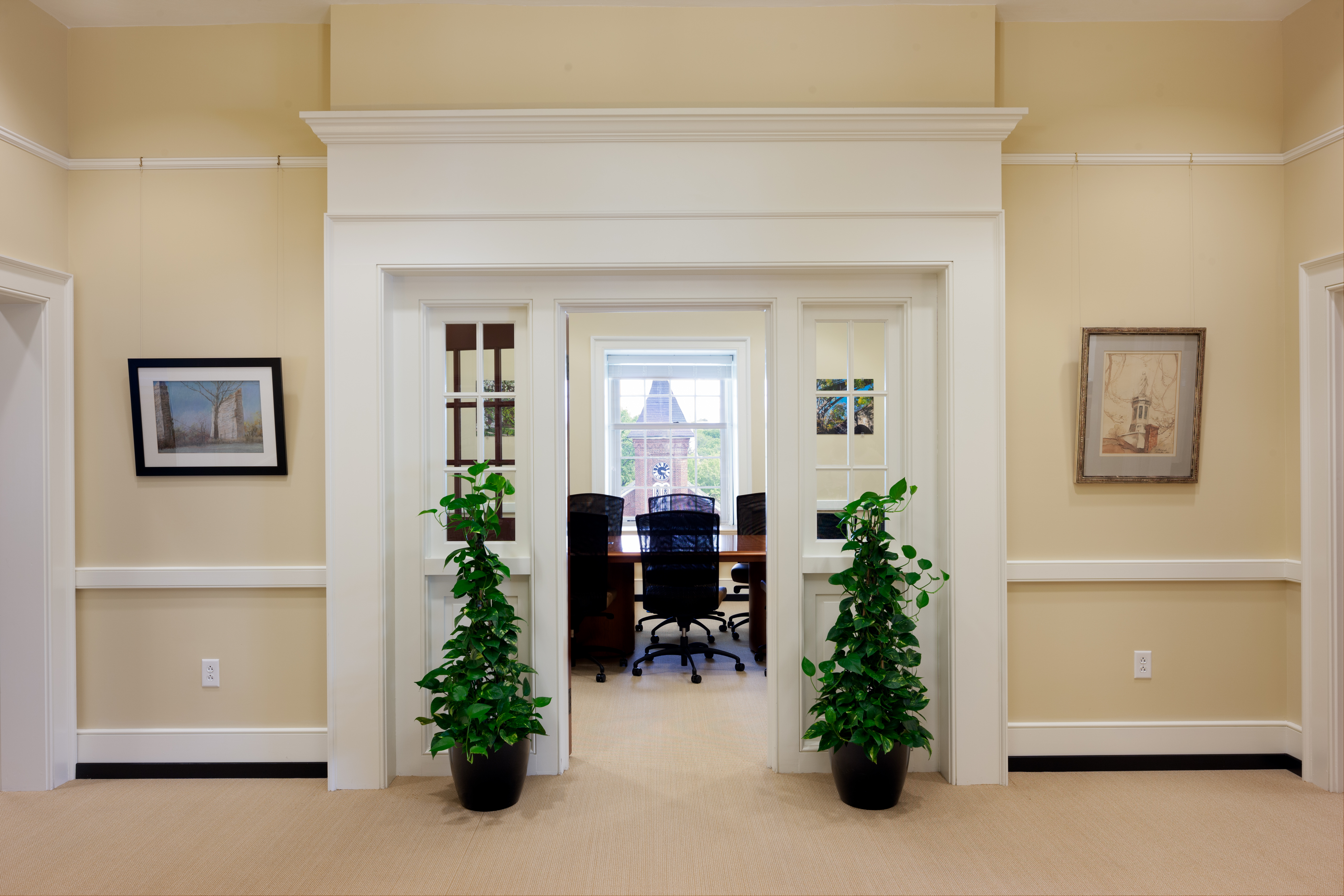 Payne Hall of the Historic Colonnade, Washington and Lee University by ...