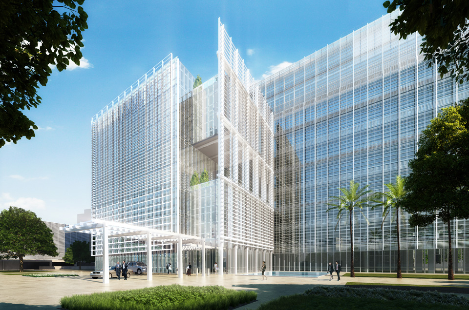 Embassy Compound of the United States of America by Davis Brody Bond ...