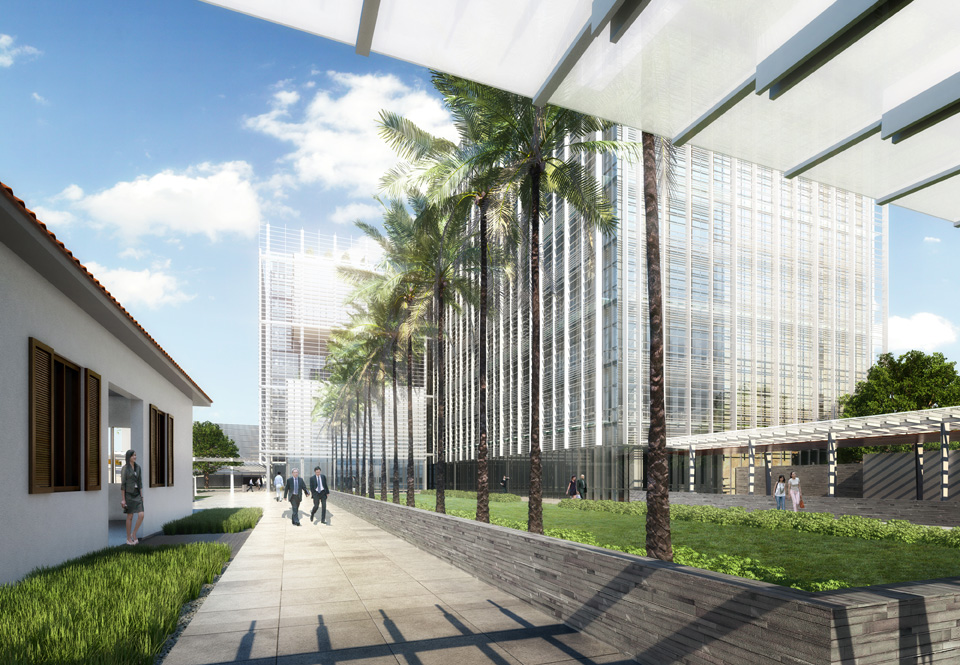 Embassy Compound of the United States of America by Davis Brody Bond, a ...