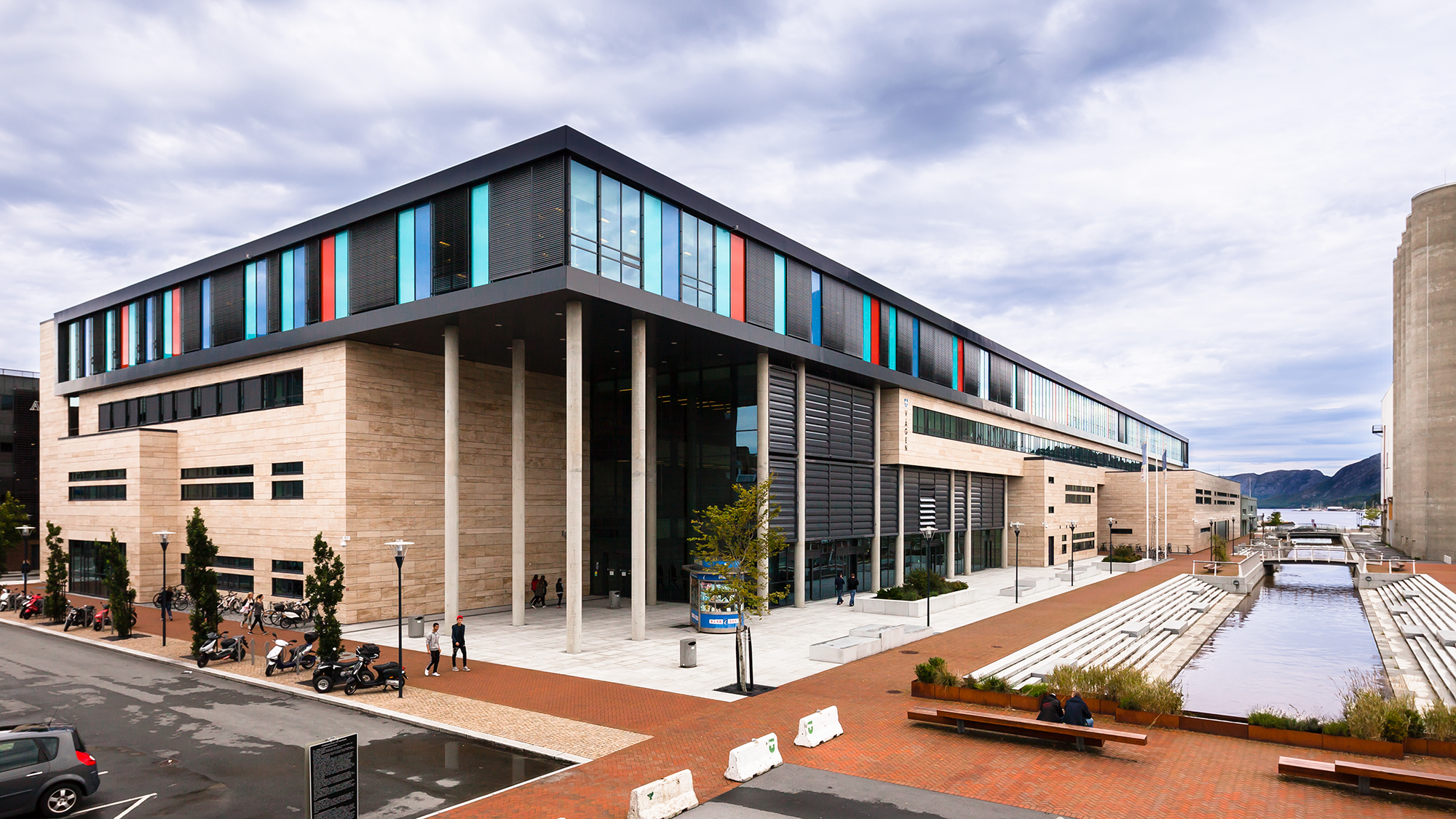 Vaagen high school and Sandnes Culture Academy by LINK Arkitektur ...