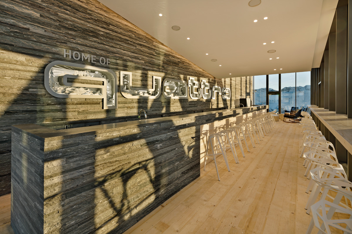 The Audi quattro Bar – a Brand Experience above St. Moritz - Architizer