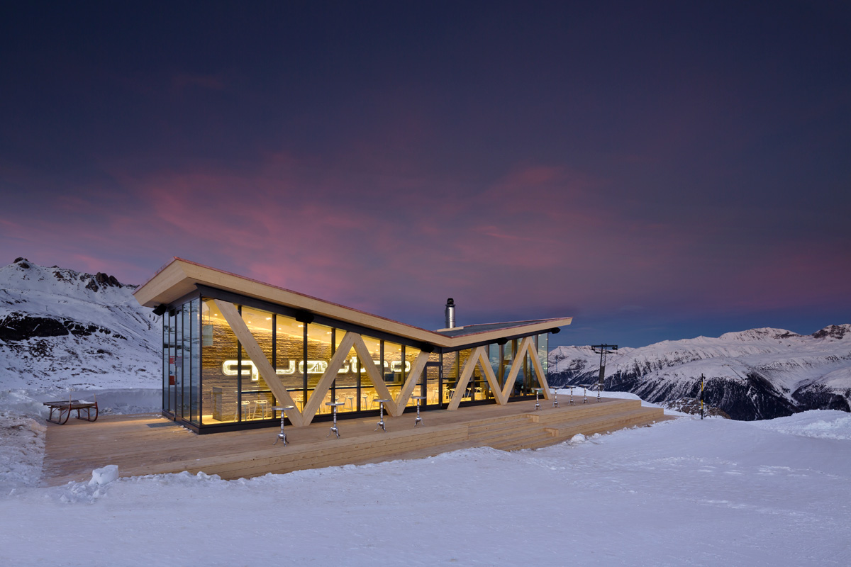 The Audi quattro Bar – a Brand Experience above St. Moritz by ...